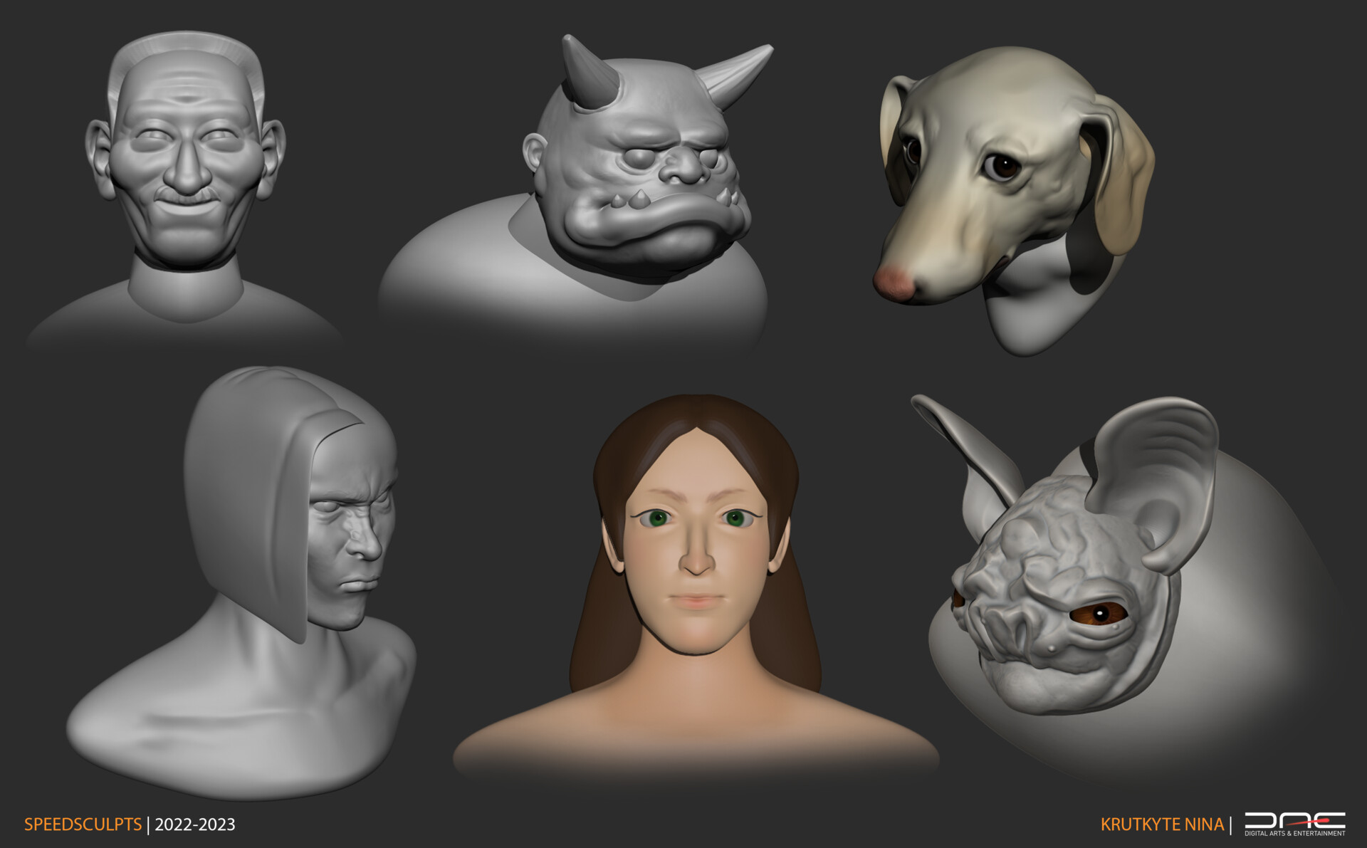 ArtStation - 1 hour sculpts