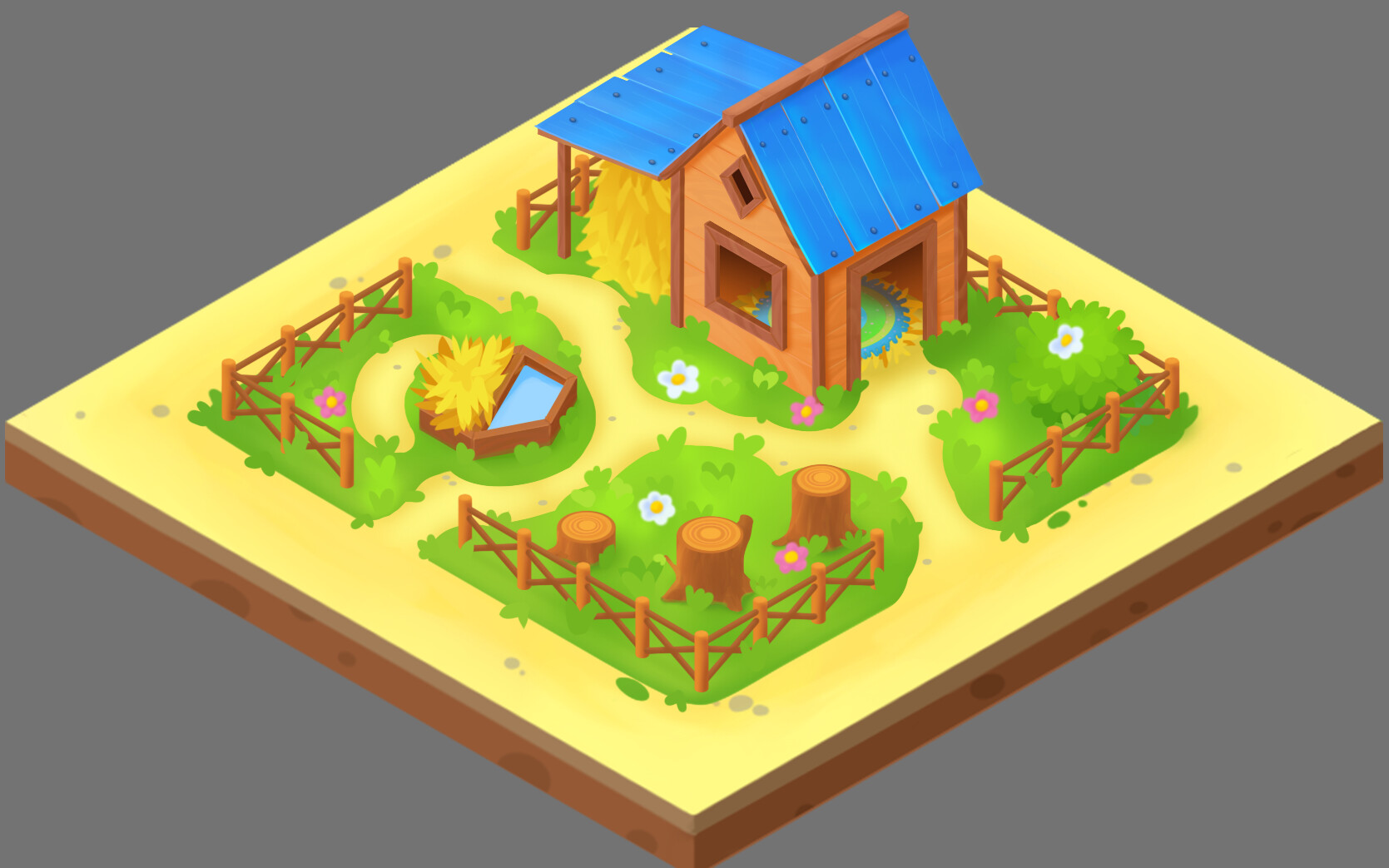 ArtStation - goat house