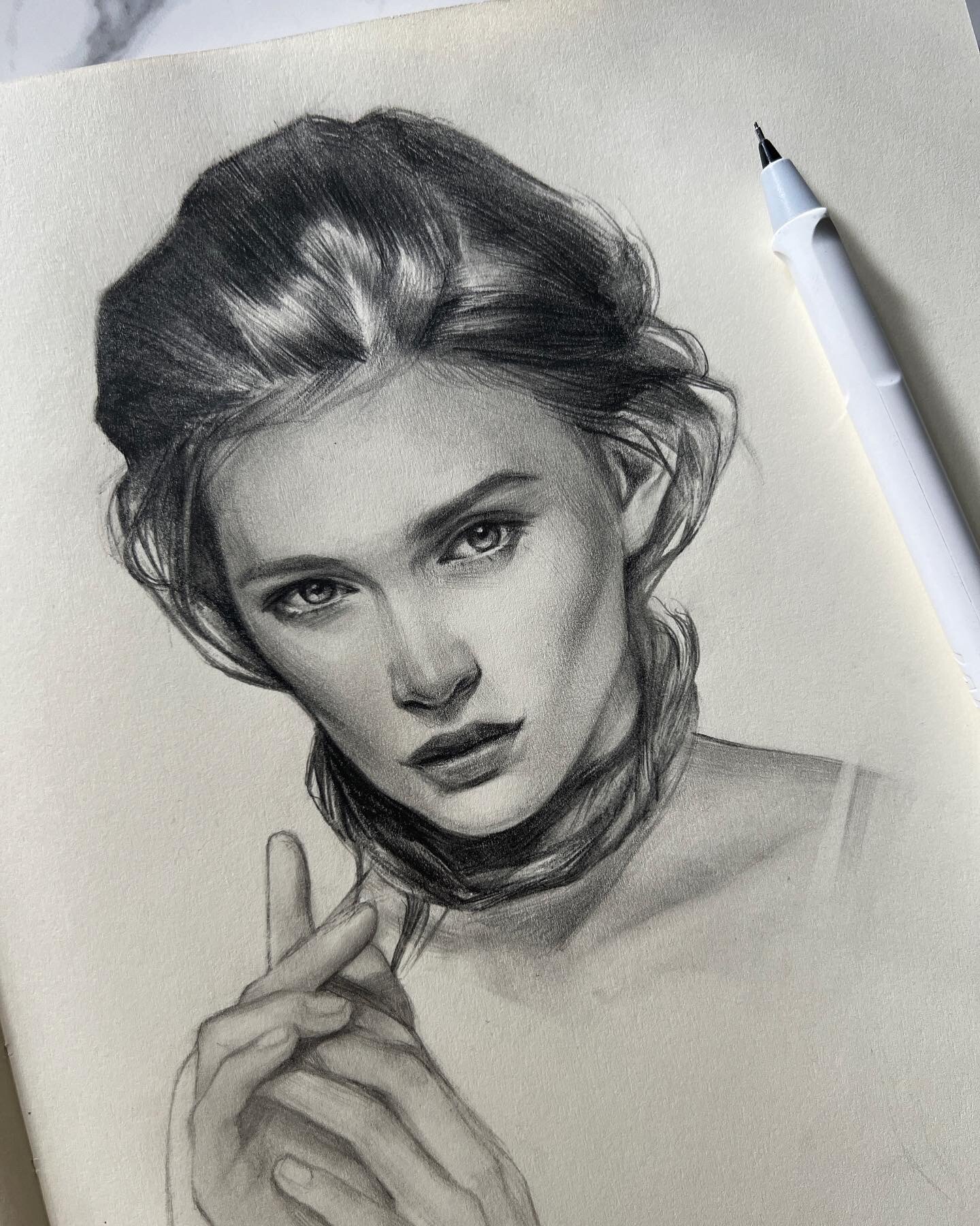 ArtStation - Pencil portrait