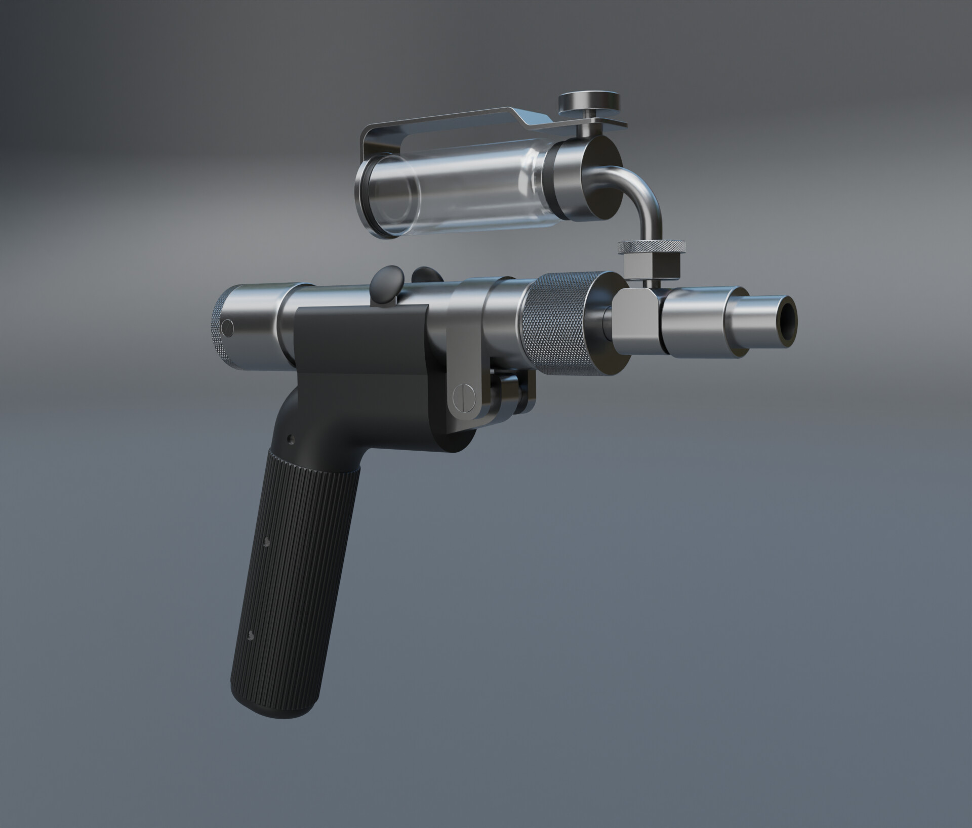 ArtStation - Mechanical needleless injector BI-7M 3D model