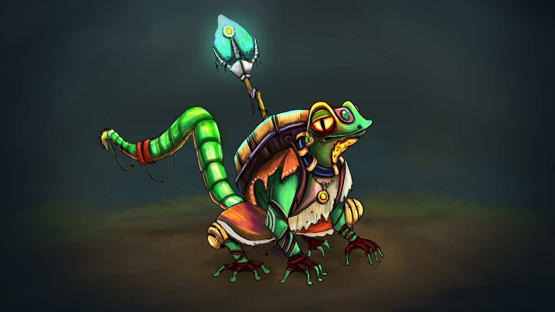 ArtStation - Frog man