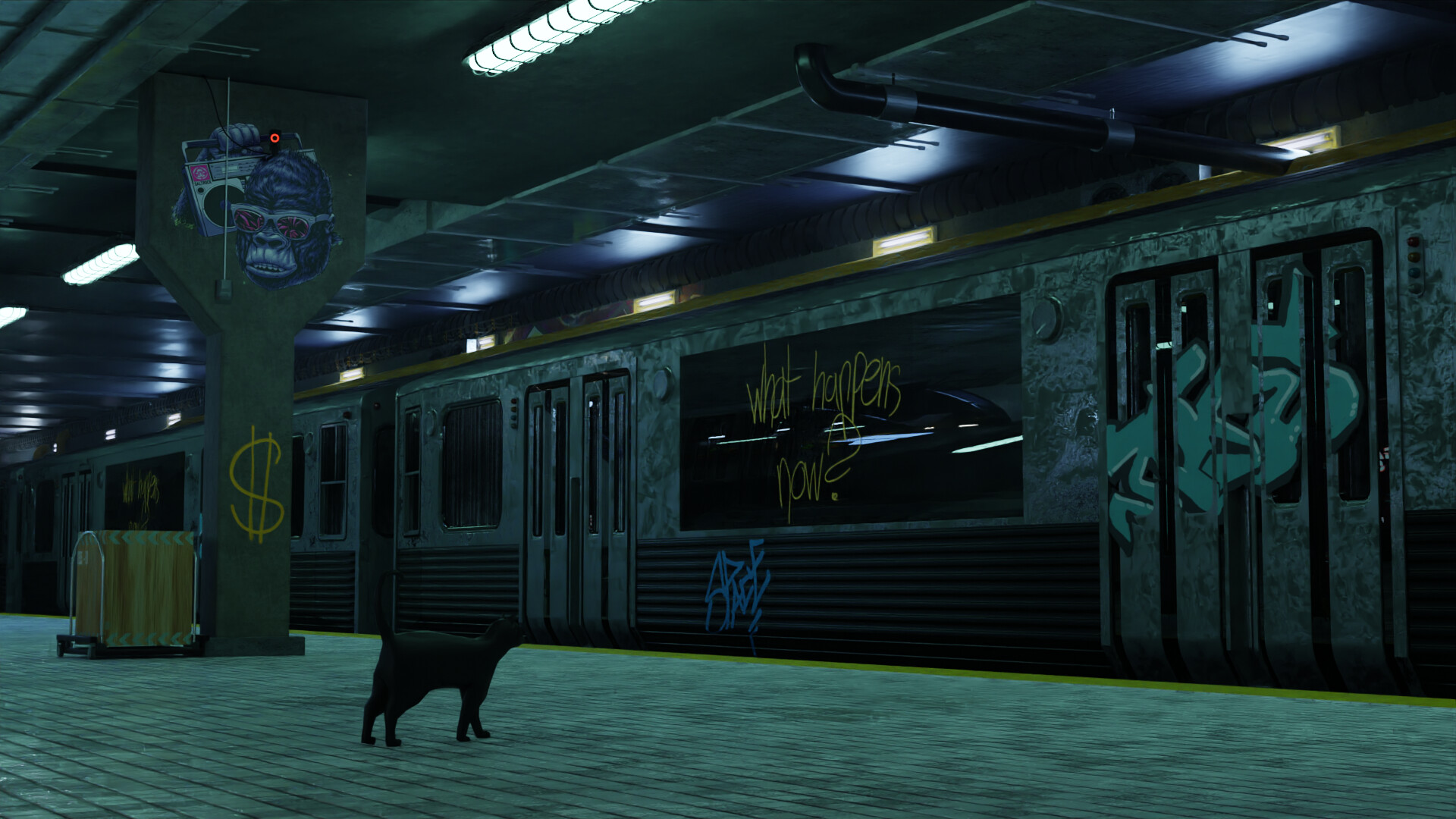 ArtStation - Subway Station | Blender