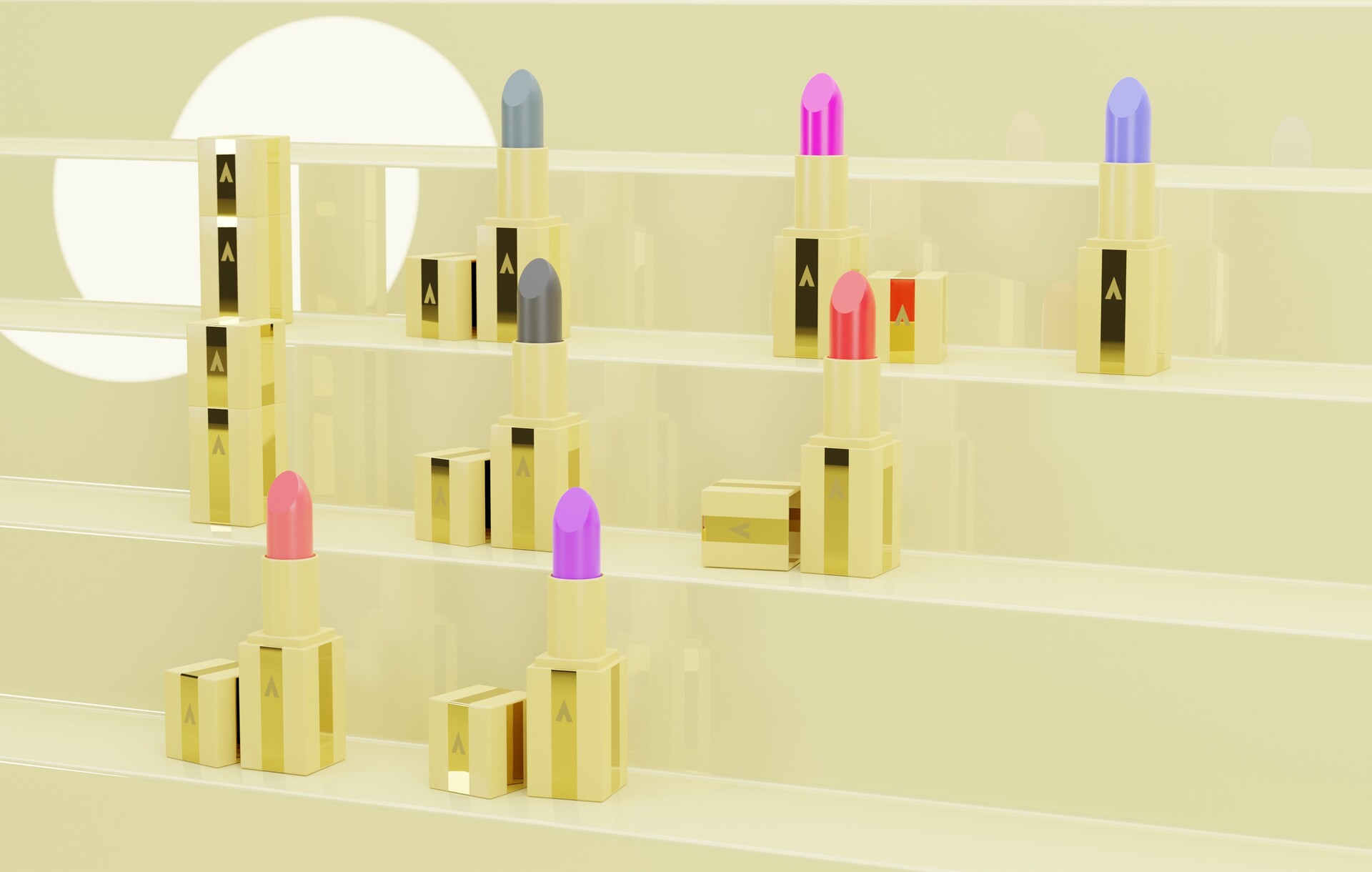 ArtStation - Lipstick Showcase