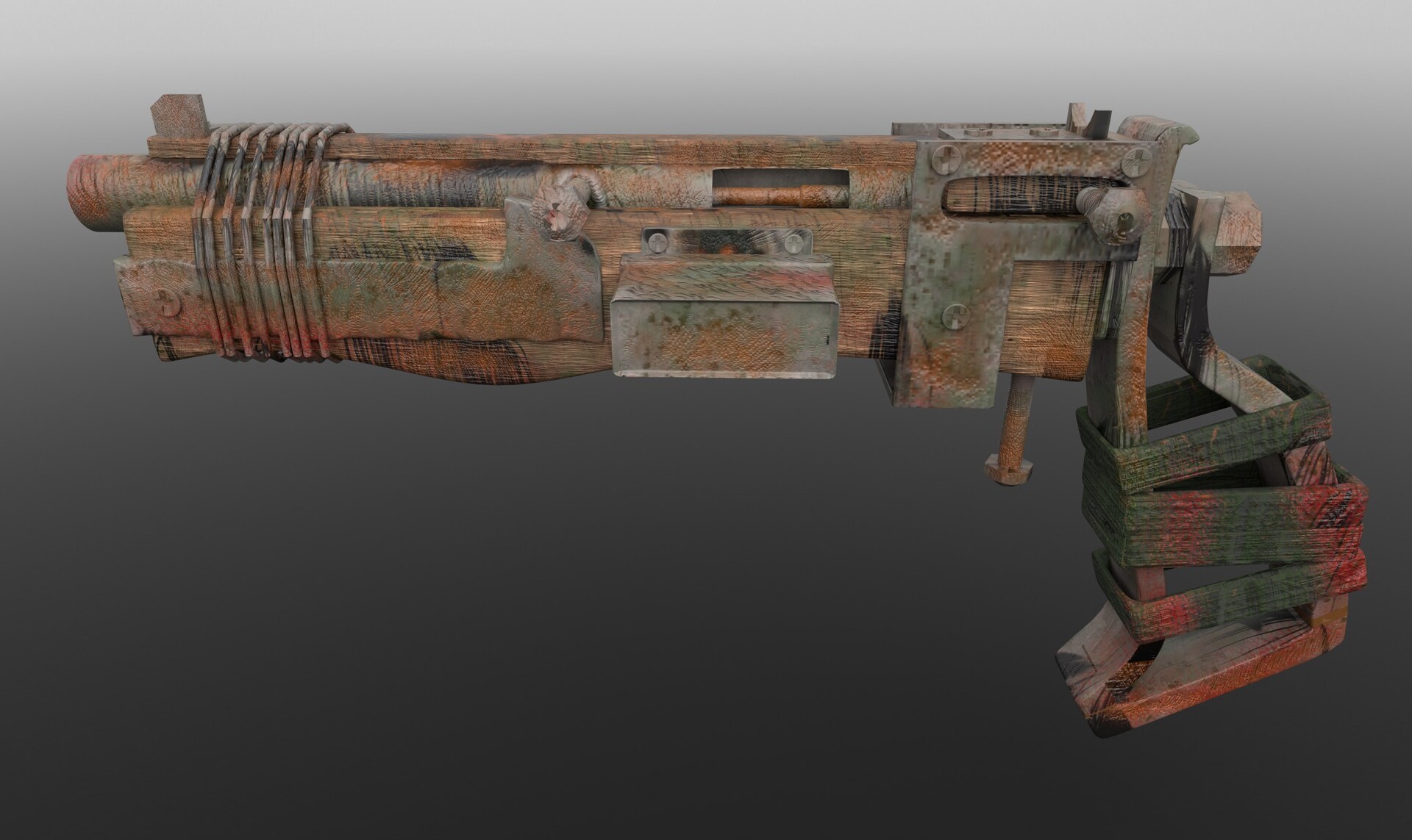 ArtStation - Pipe Pistol (Fallout 4)