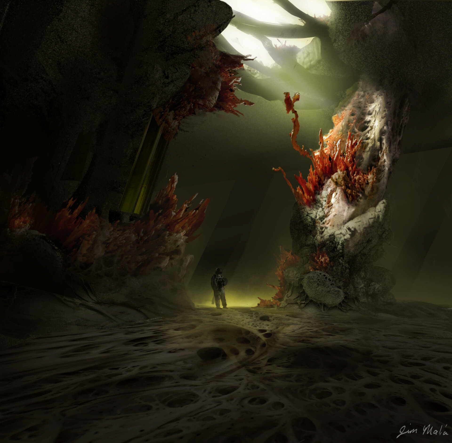 ArtStation - Alien infection