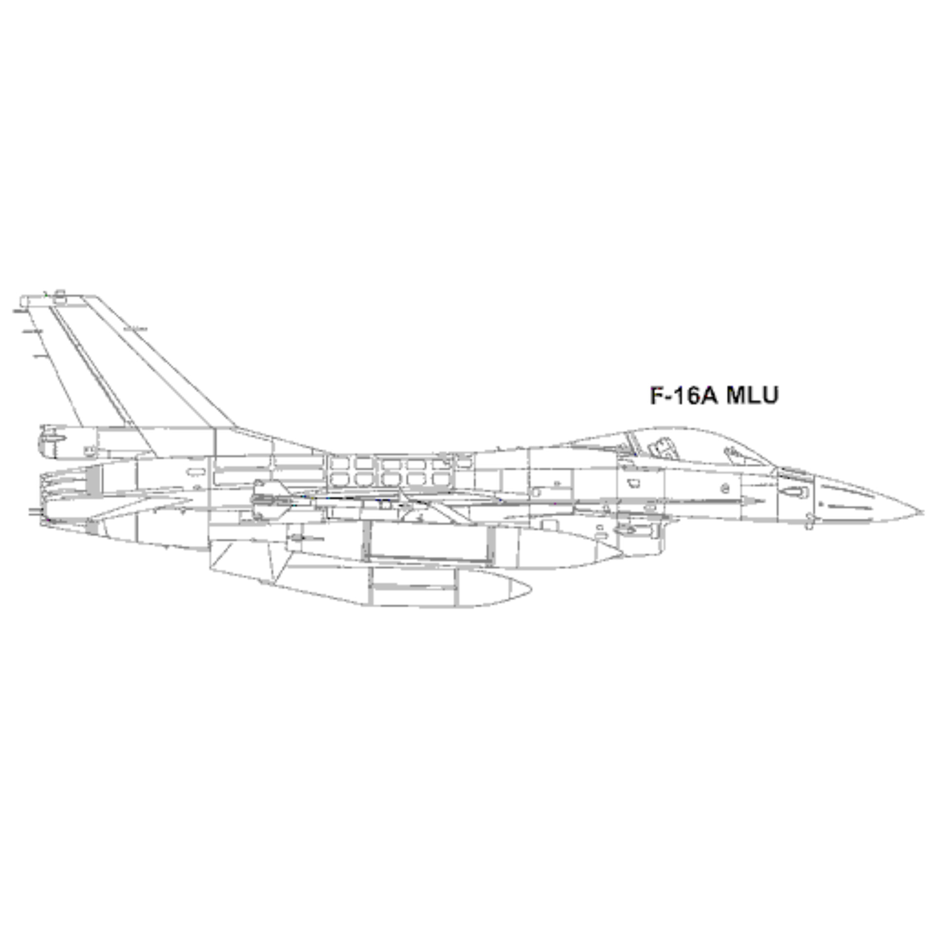 ArtStation - F-16C and F-16A blueprint for Roblox.