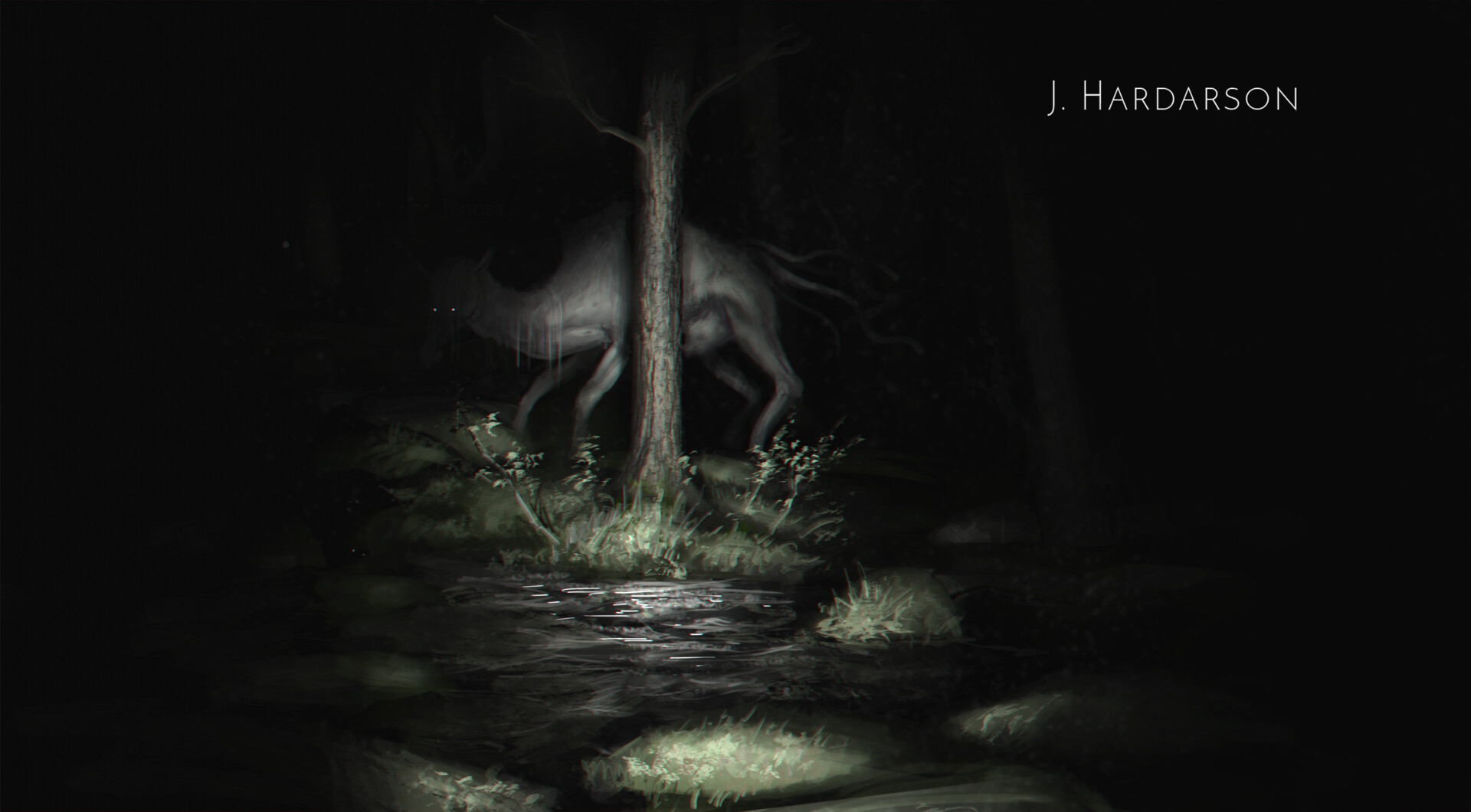 ArtStation - BÄCKAHÄST - Swedish cryptid