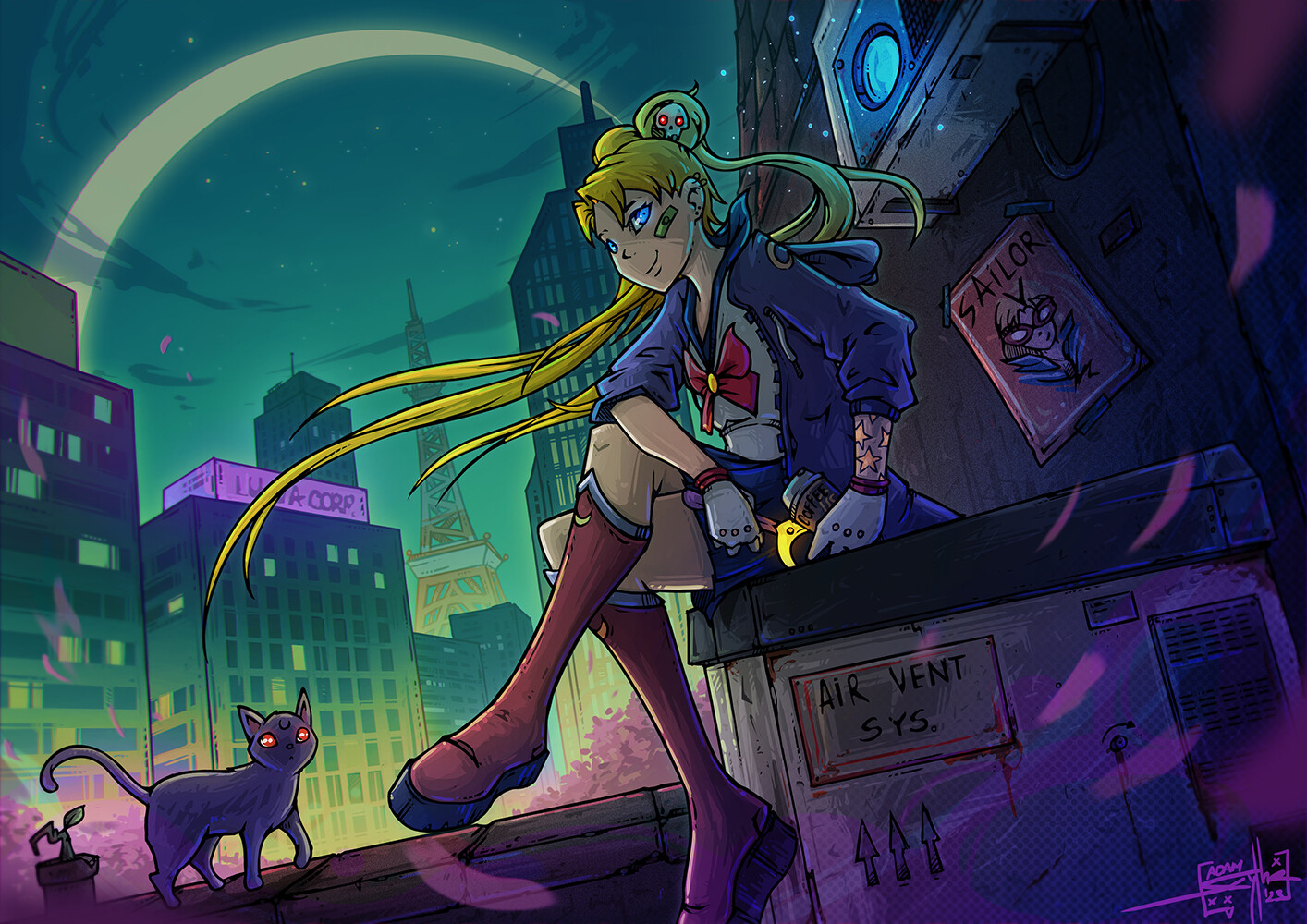 ArtStation - Sailor Moon