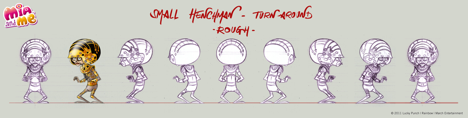 ArtStation - "Small Henchman" TA Character Development (for Hahn Film AG)