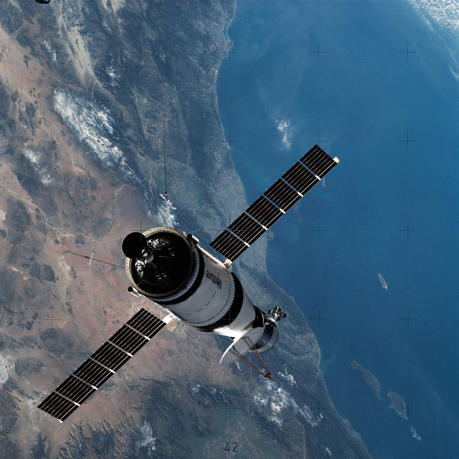 ArtStation - Venus Transfer Vehicle Venture over LA