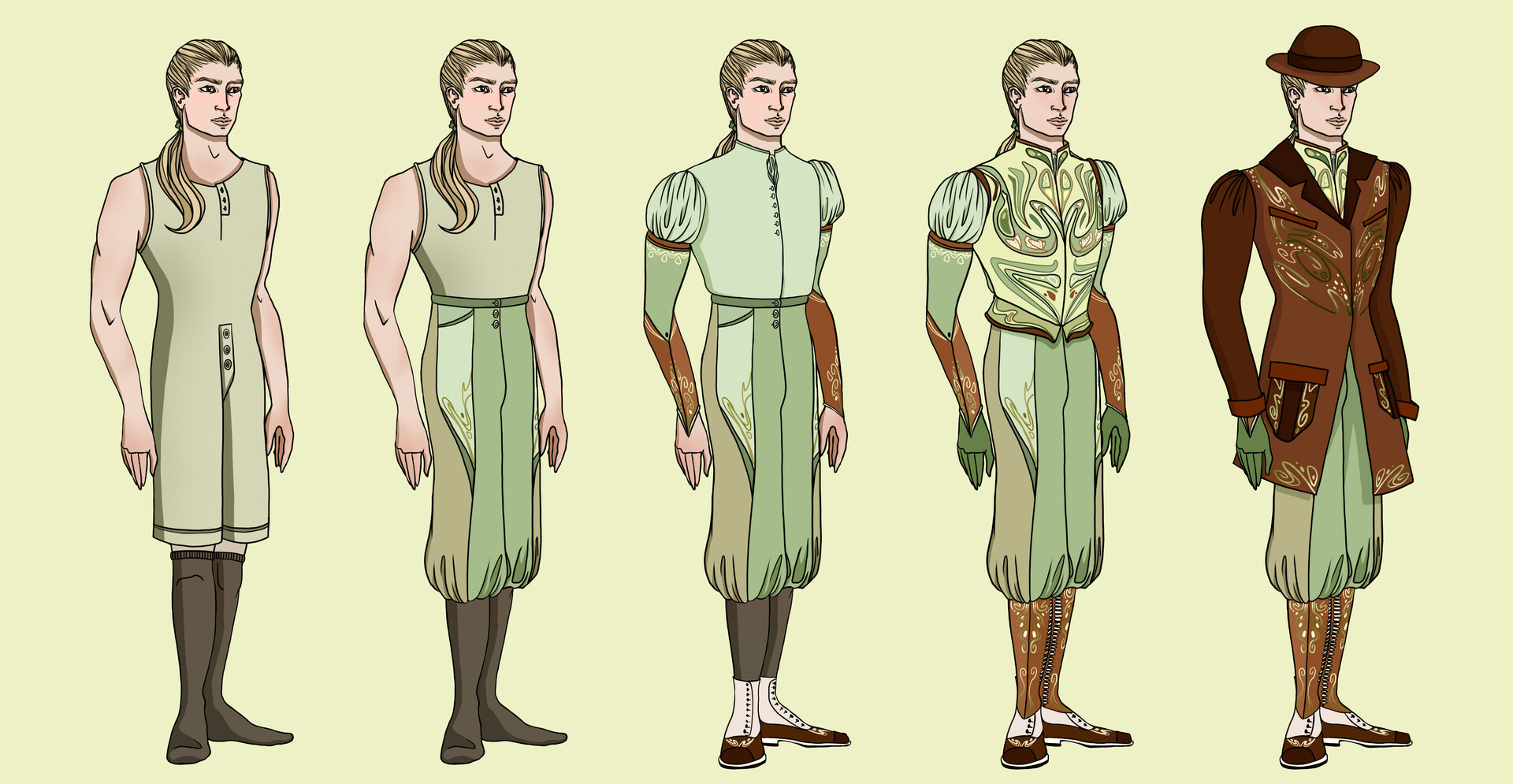 ArtStation - Flint (Clothing Sheet)