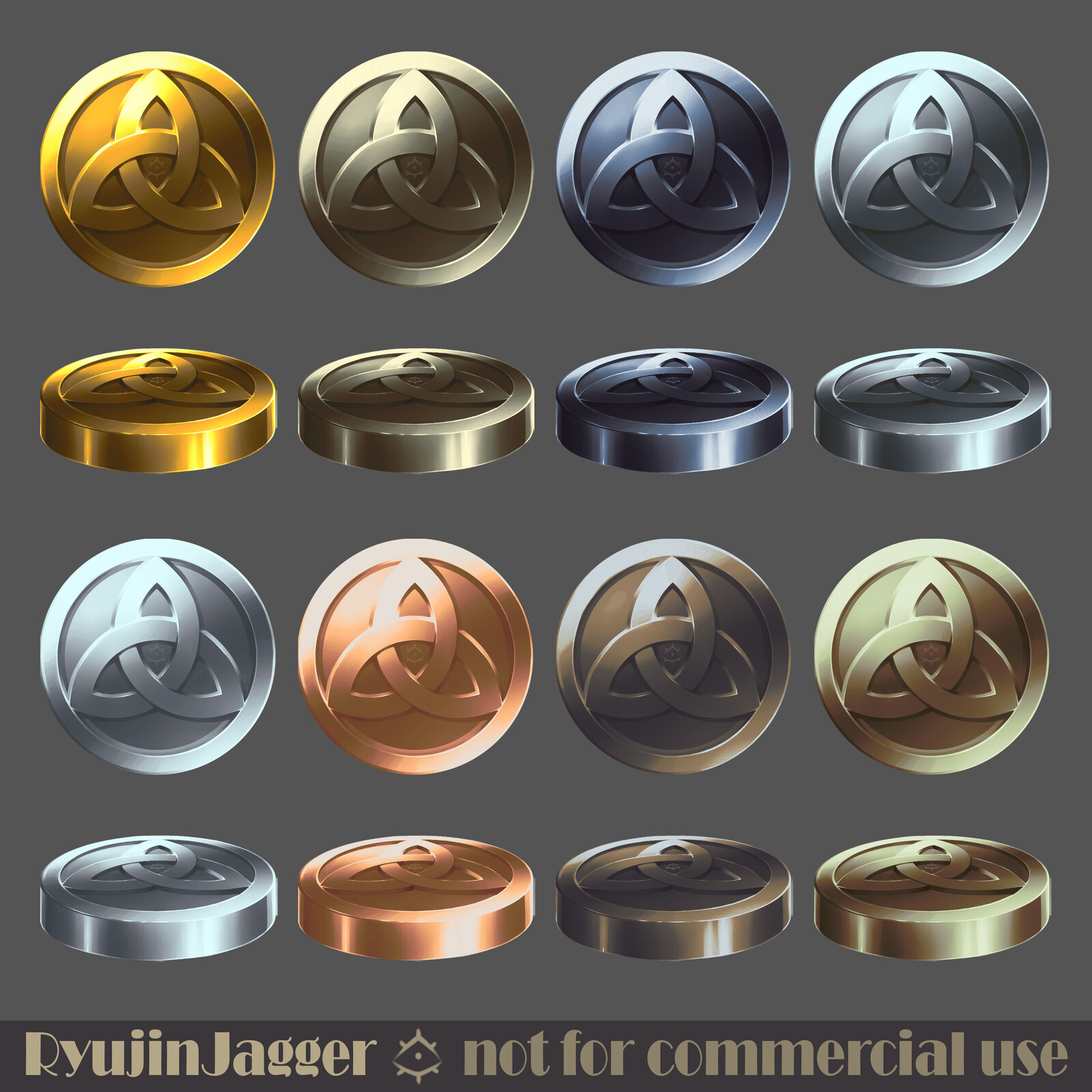 Marion Jagger - Fantasy Coins