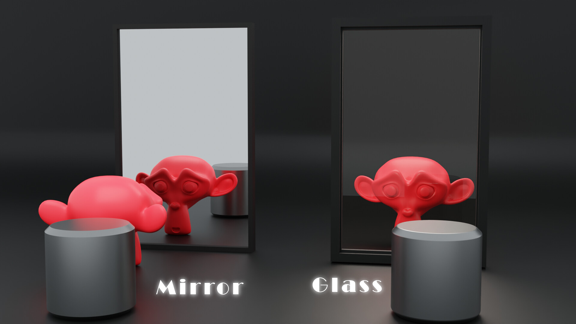 ArtStation - mirror and Glass materials