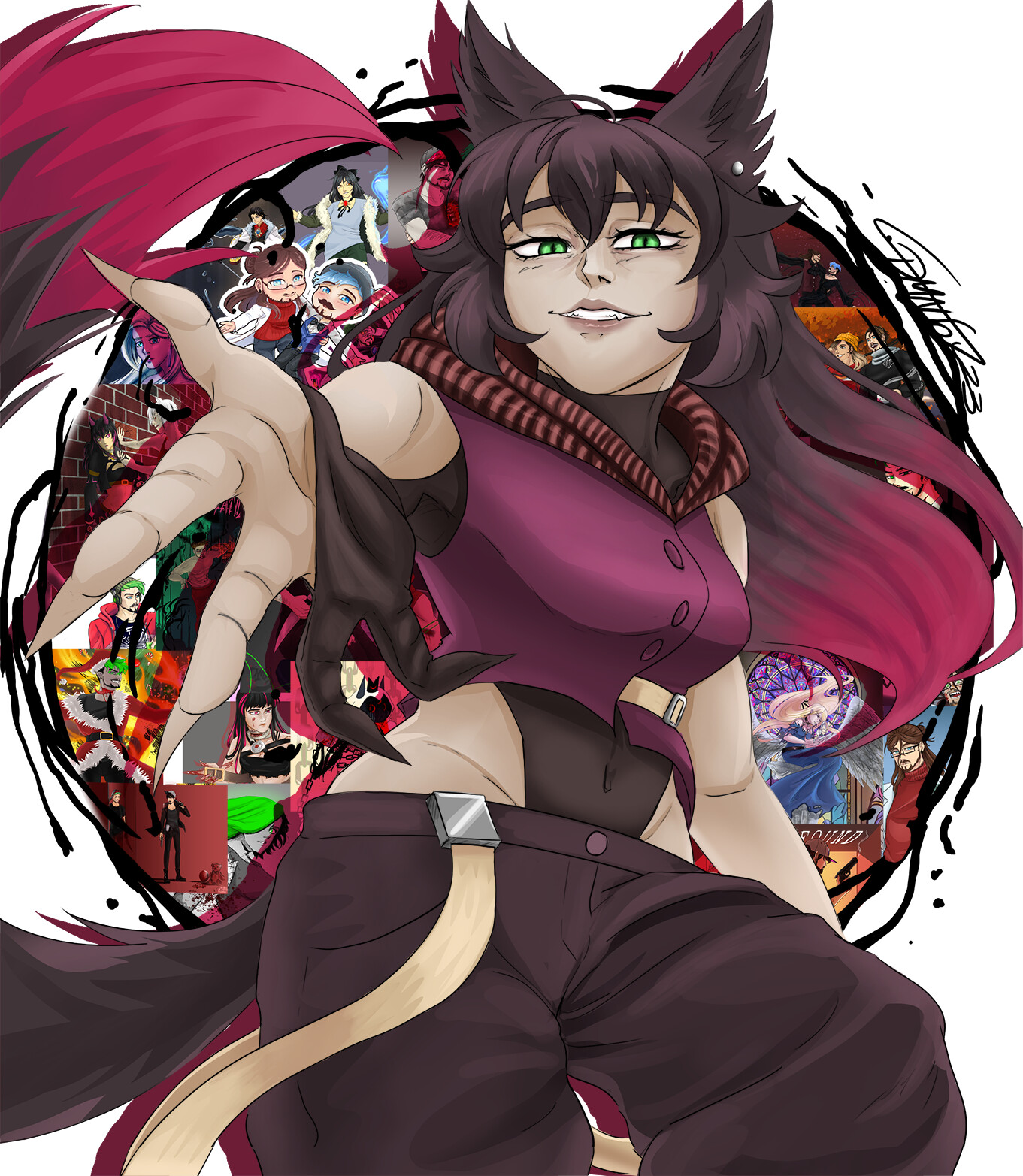 DMNfox - Fexsona / Collage