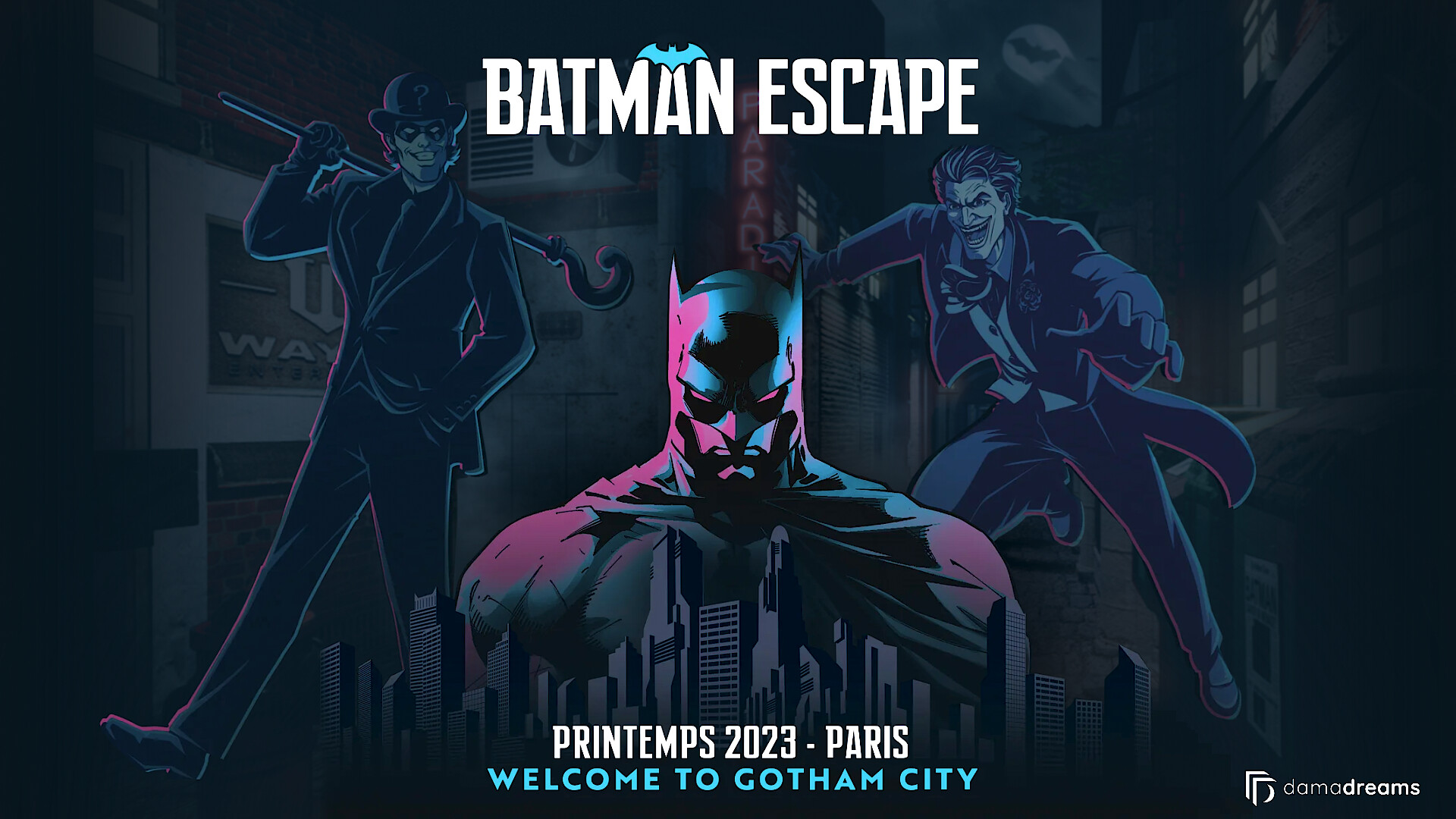 ArtStation - 🦇 Batman Escape