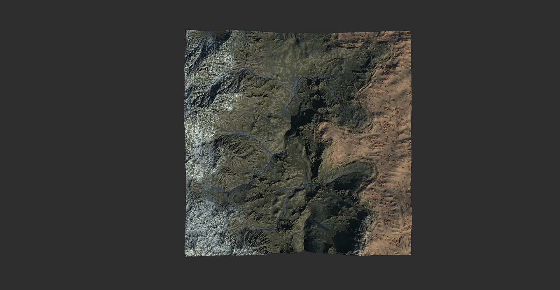 ArtStation - Procedurally Generated Terrain #1