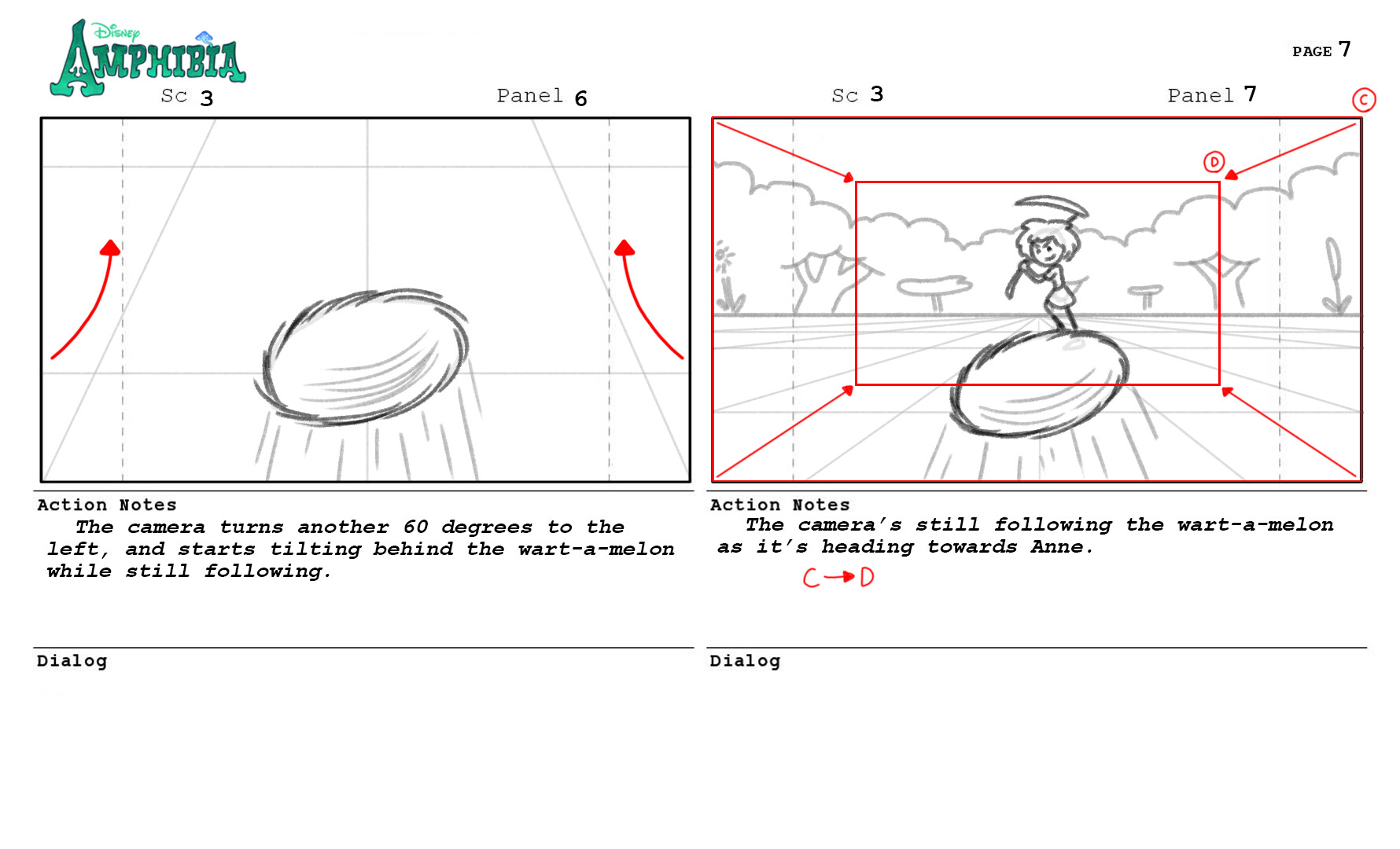 Amphibia Storyboard Exercise by Shadrak Wilde — ProUser.Me