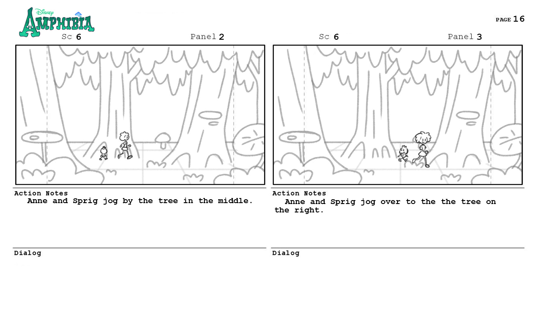 Amphibia Storyboard Exercise by Shadrak Wilde — ProUser.Me
