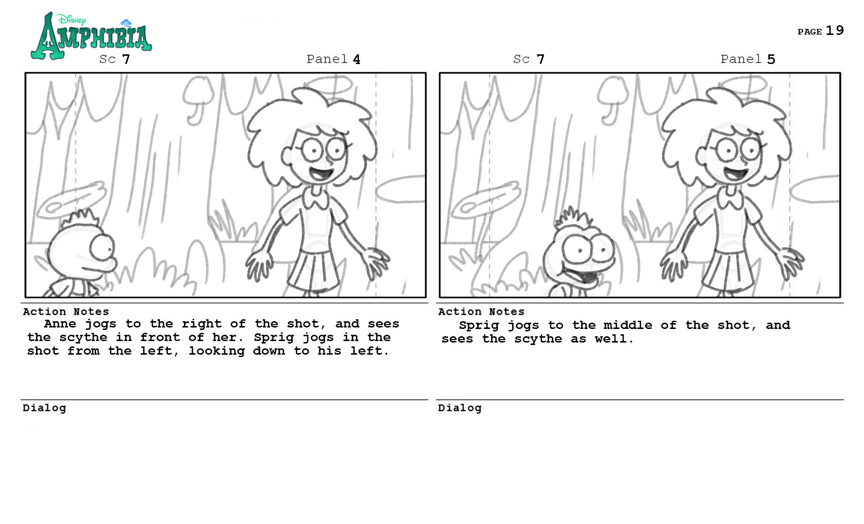Amphibia Storyboard Exercise by Shadrak Wilde — ProUser.Me