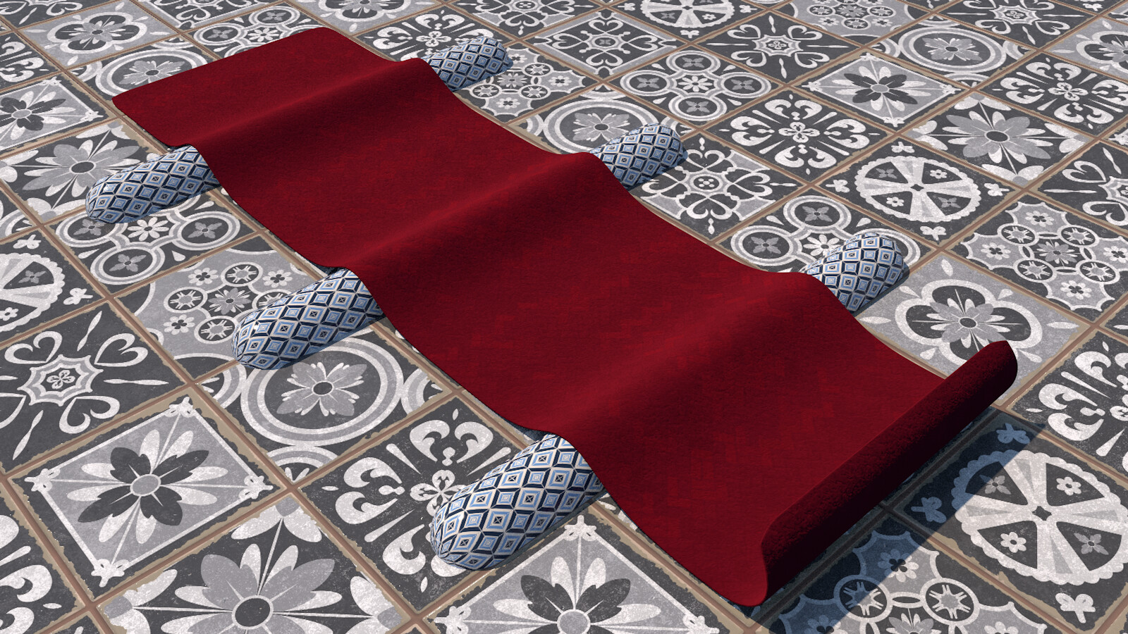 ArtStation - Unrolling Cloth Dynamically