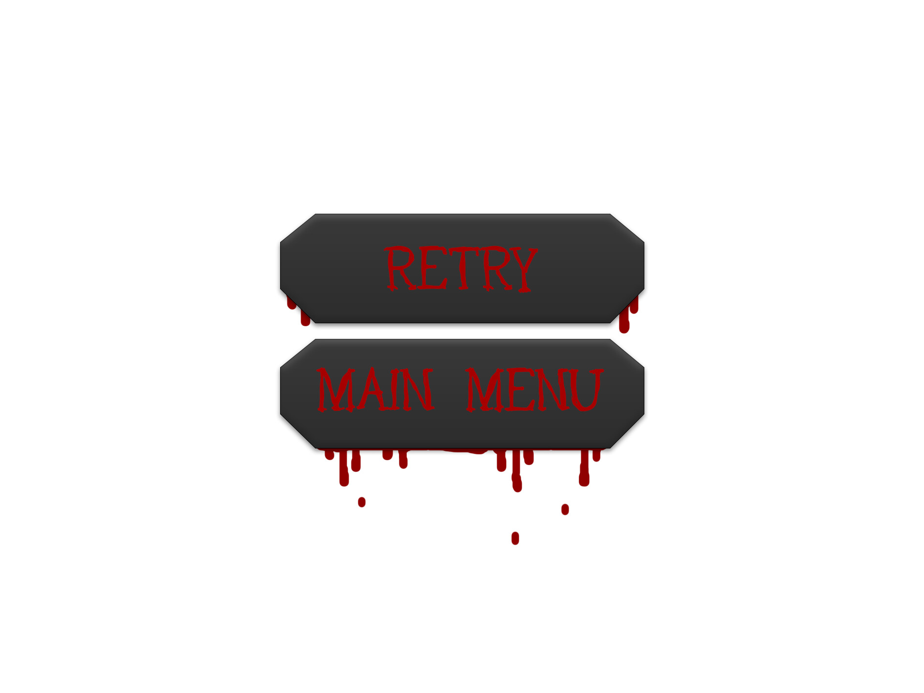 Anja - Buttons for the game / menu graphic