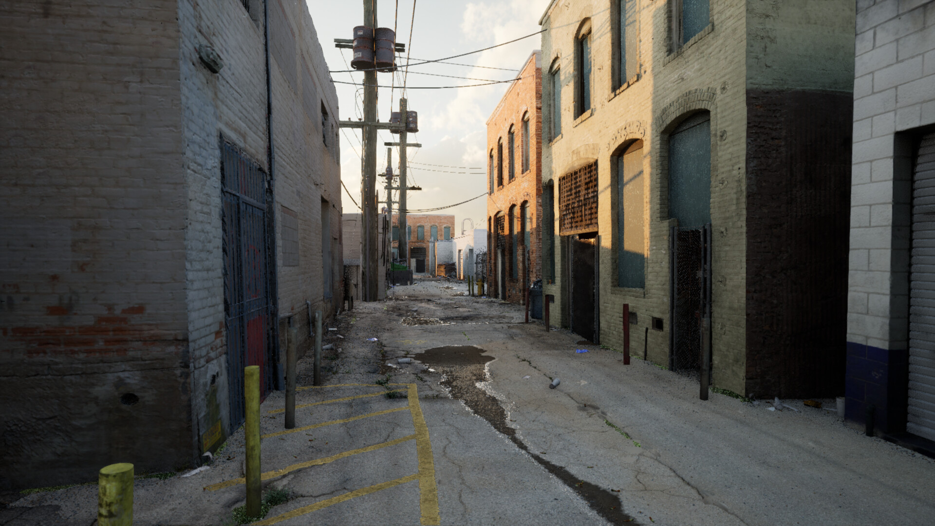 Tripp Topping - Back Alley (Game Environment)