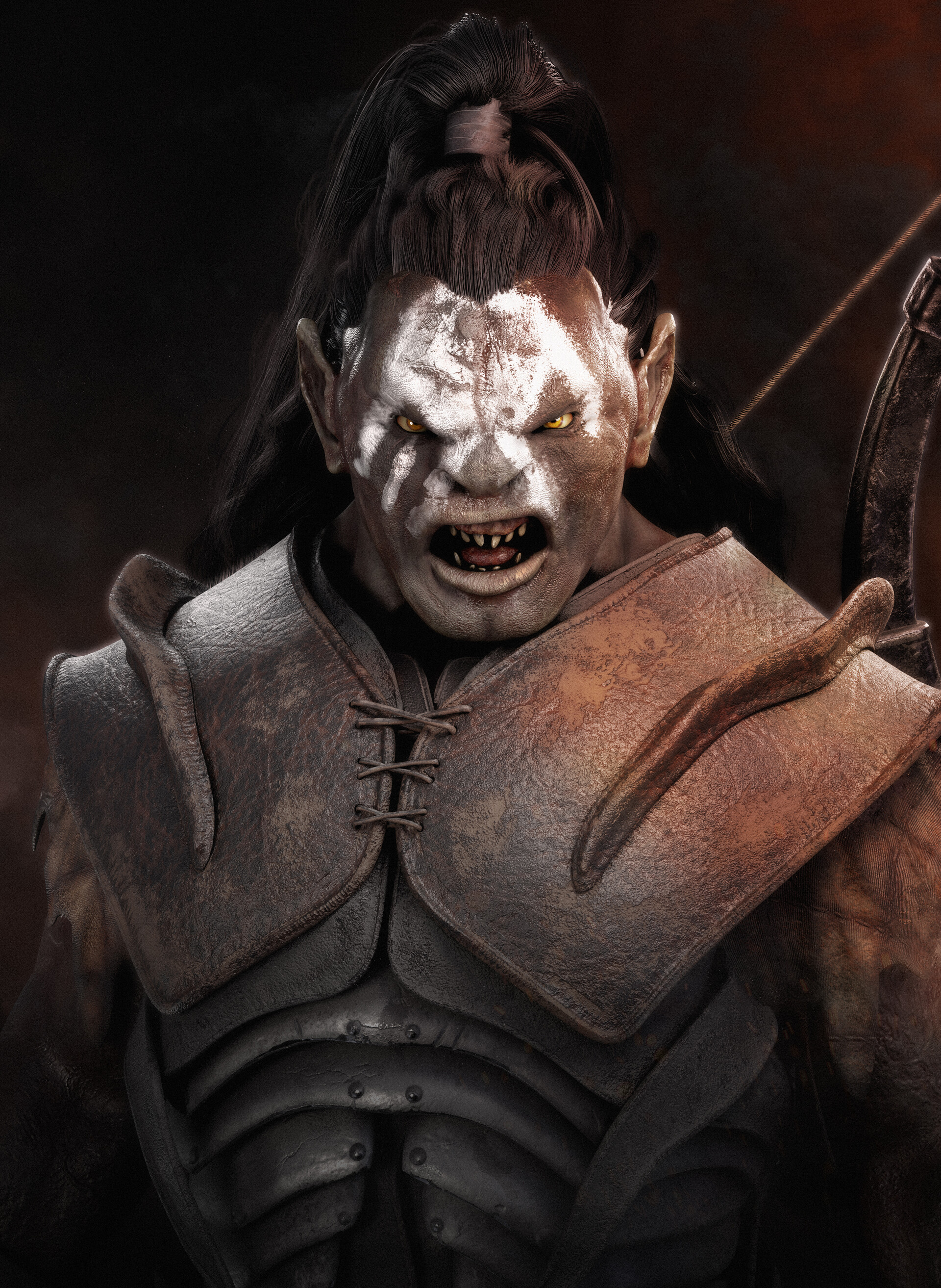 Lee Gibbons - LOTR Uruk-hai Orc