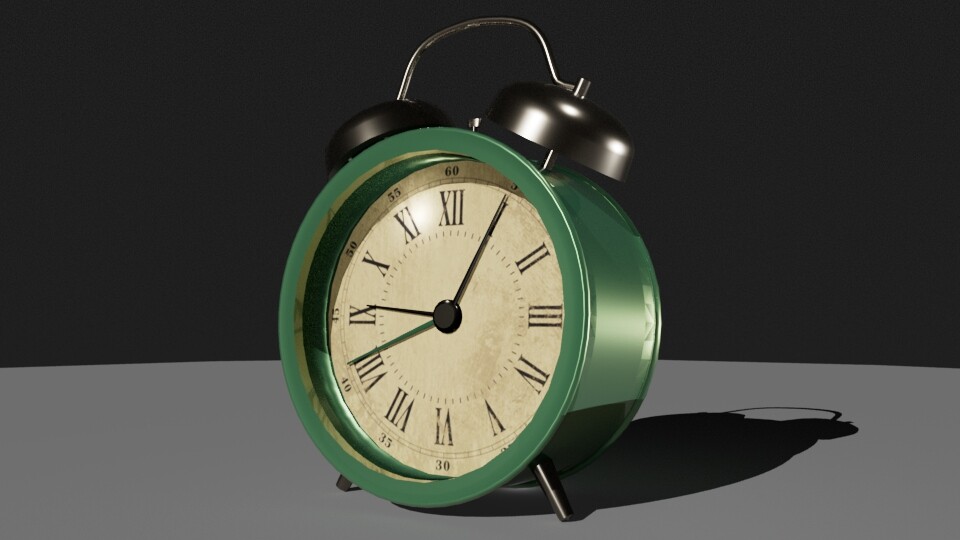 ArtStation - Alarm Clock Model