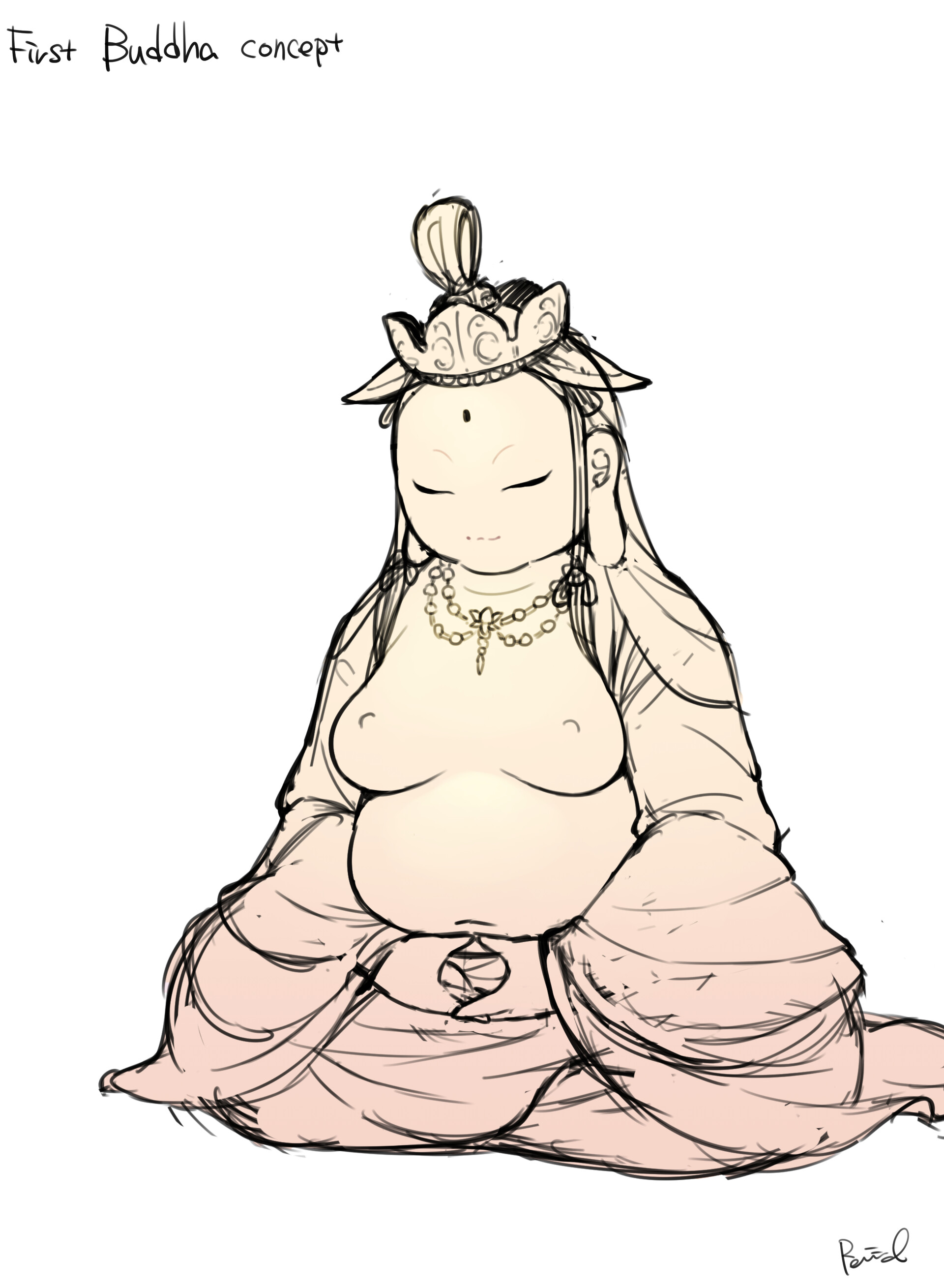 ArtStation - Buddha post paradigm shift : concept art