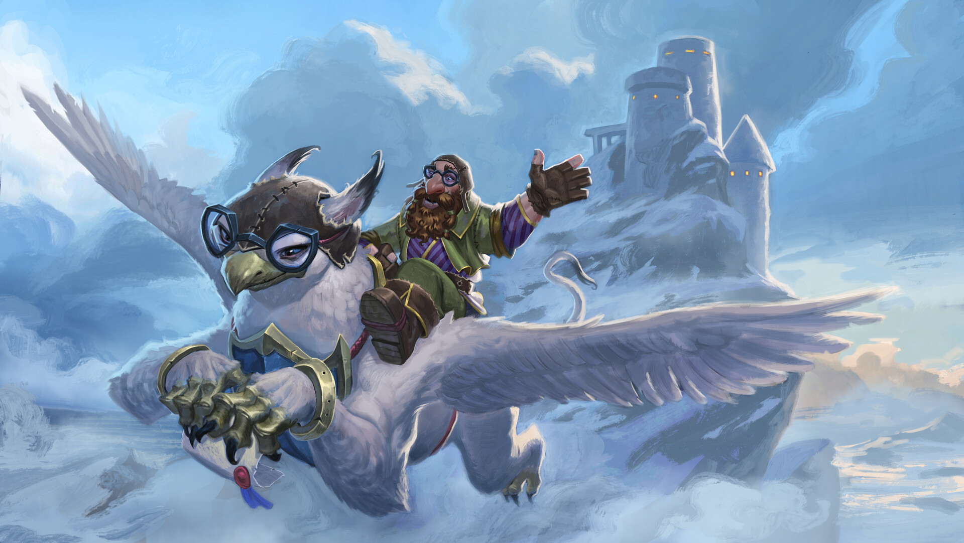 ArtStation - Gryphon rider