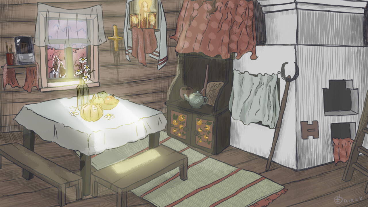 ArtStation - The kitchen. The third location