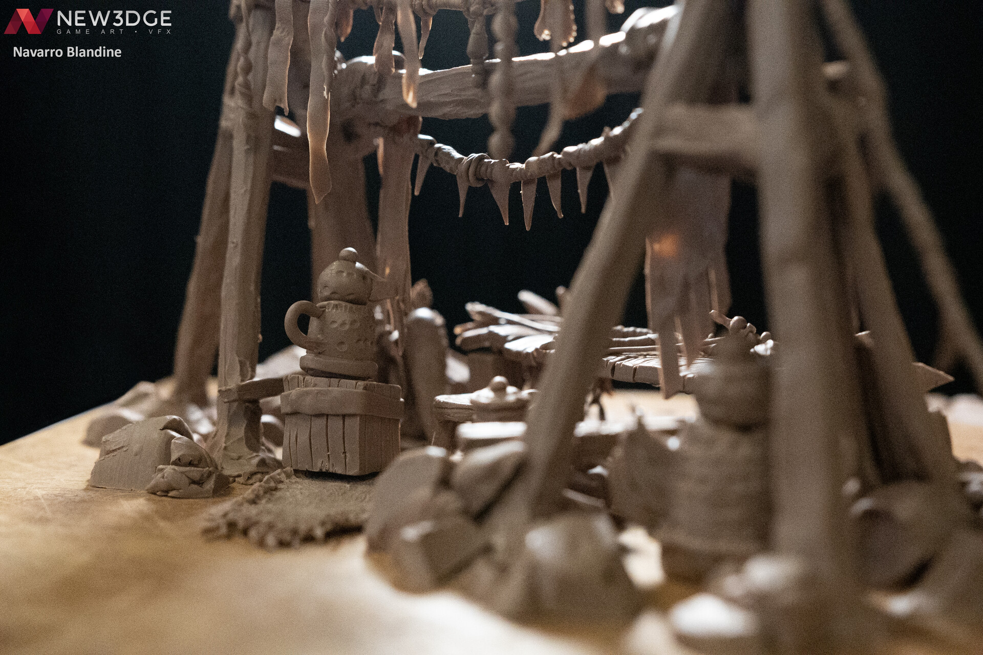 ArtStation - School artworks dump - Modeling monster clay