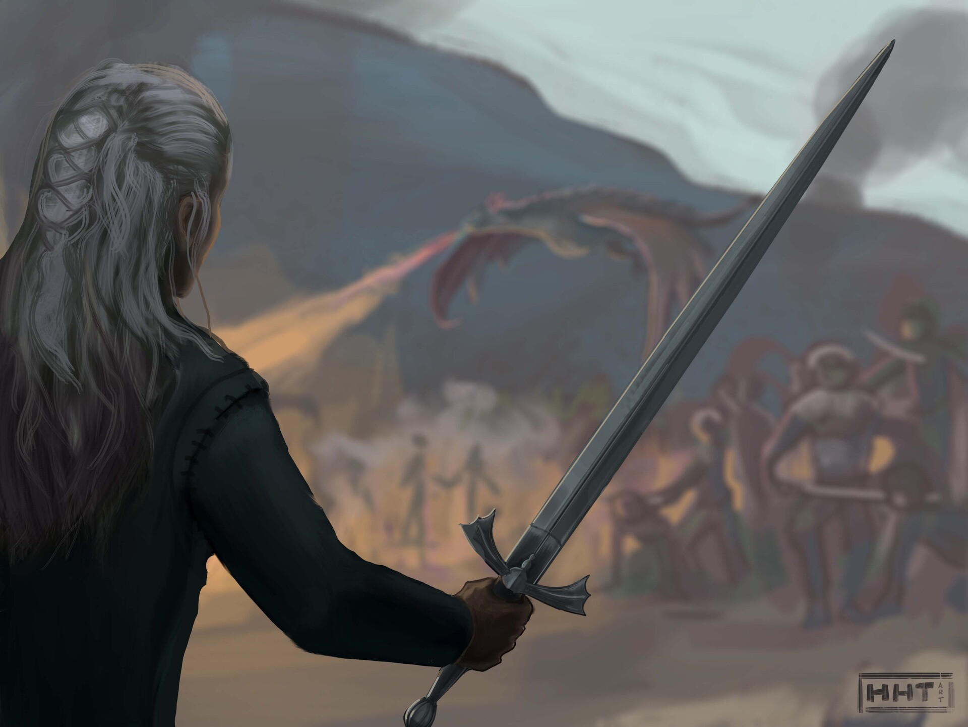 ArtStation - Battle of the Stepstones - HoD