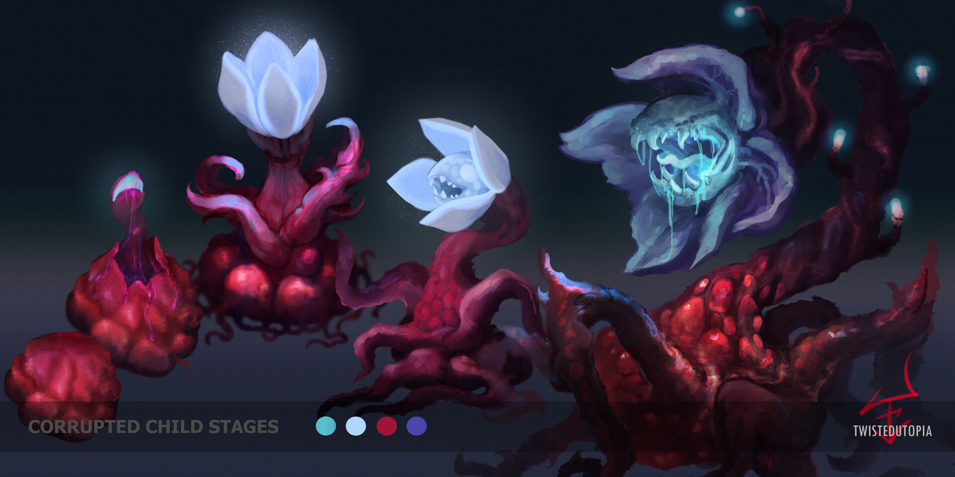 ArtStation - Corrupted Child Reference sheet