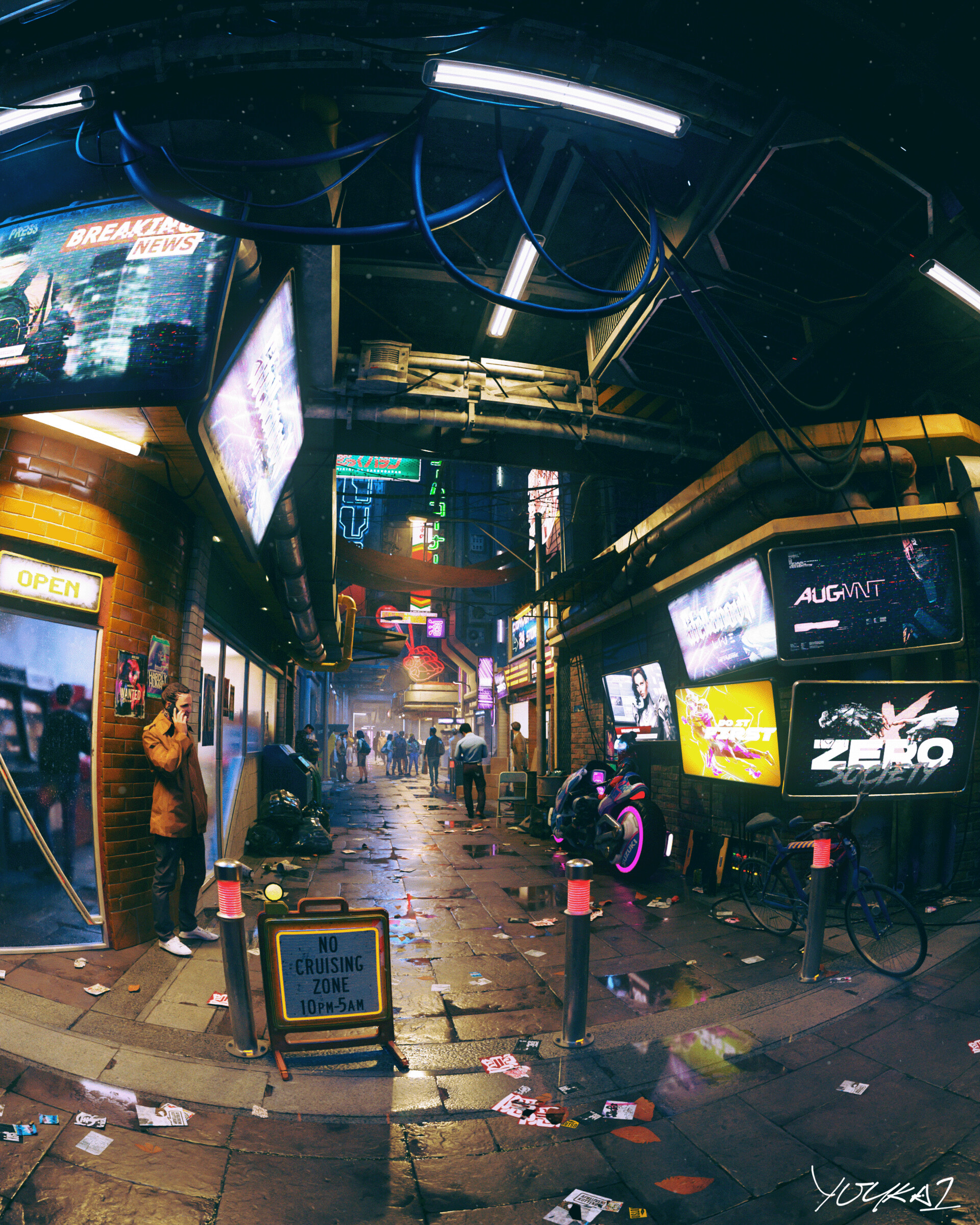 ArtStation - The Alley