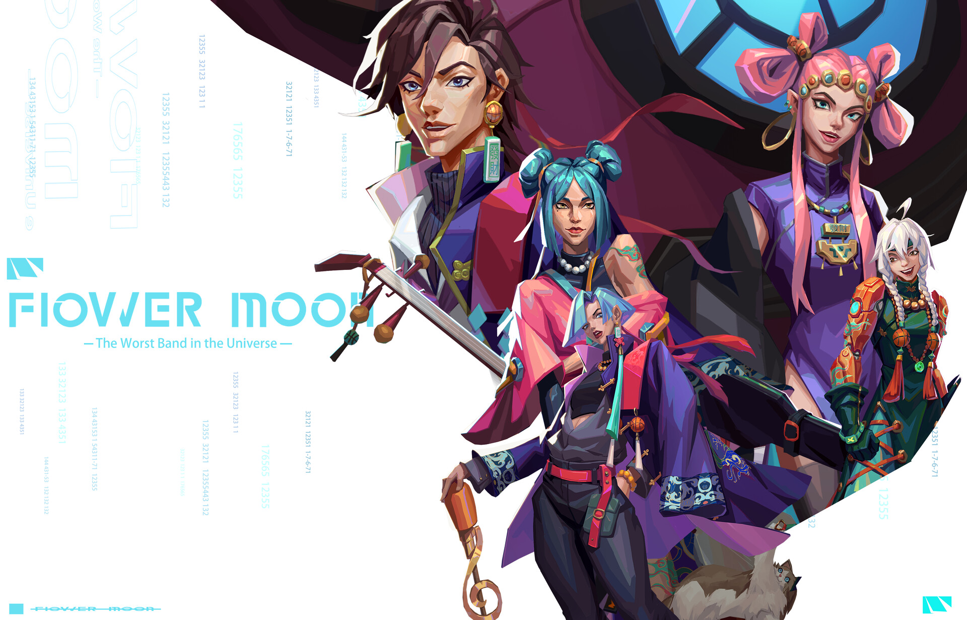 ArtStation - 《flower moon》