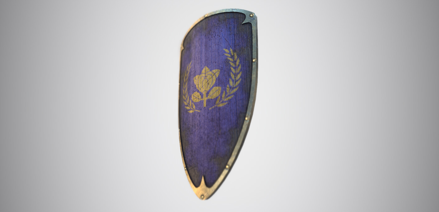 ArtStation - Wooden Heater Shield