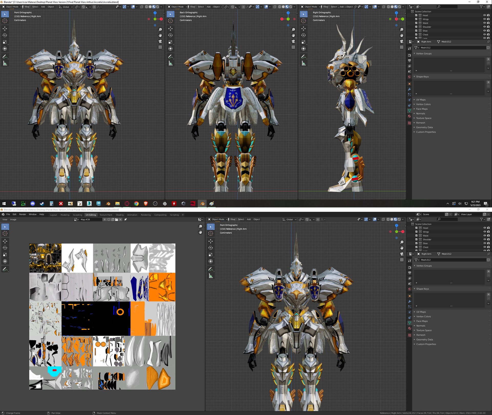 JadeMasters Añana - Planet Wars Version 1 Armor