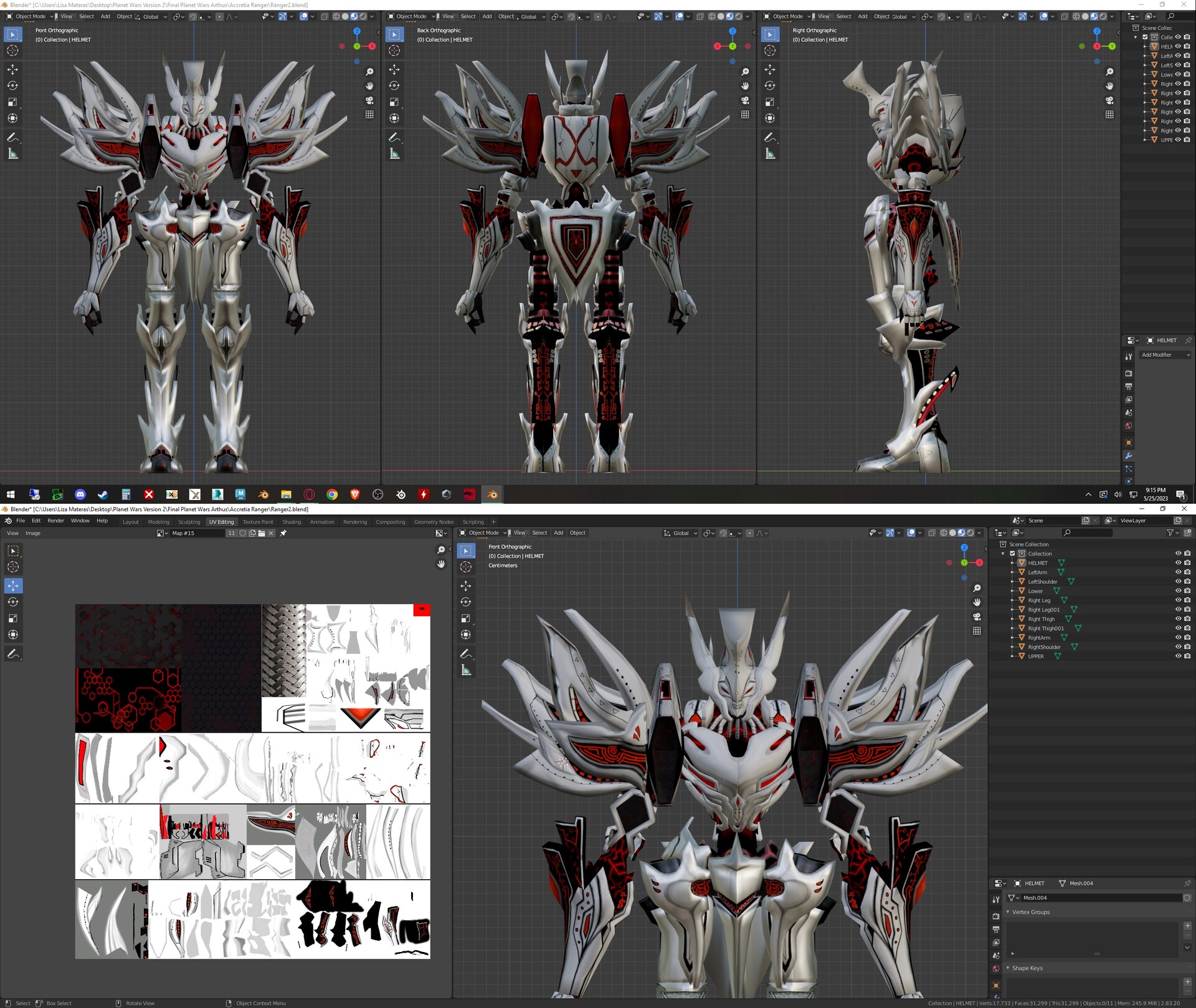 JadeMasters Añana - Planet Wars Version 1 Armor