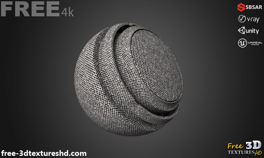 PBR Textures Free Download - Tweed Cloth Grey Substance SBSAR Free ...