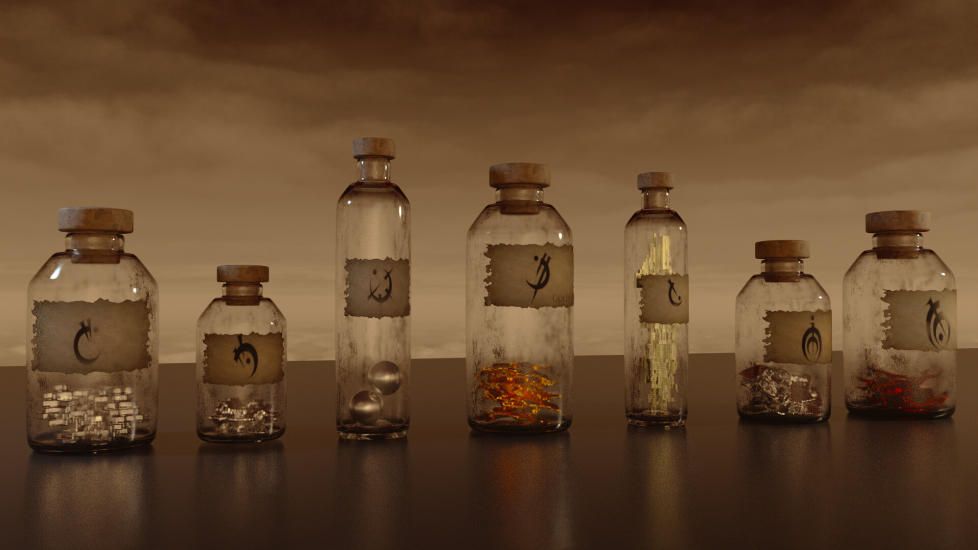 ArtStation - Mistborn Metals