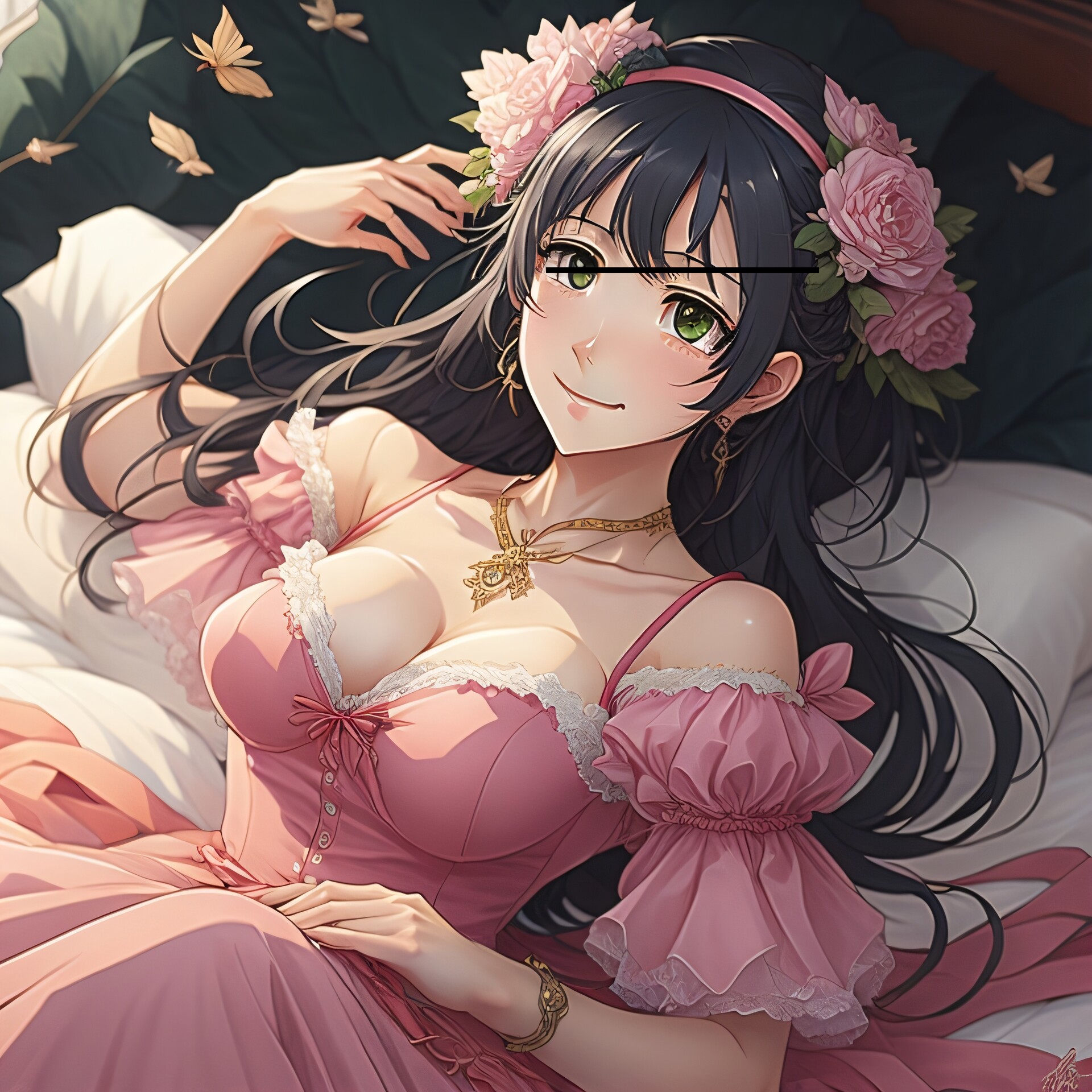 ArtStation - Bed time in pink