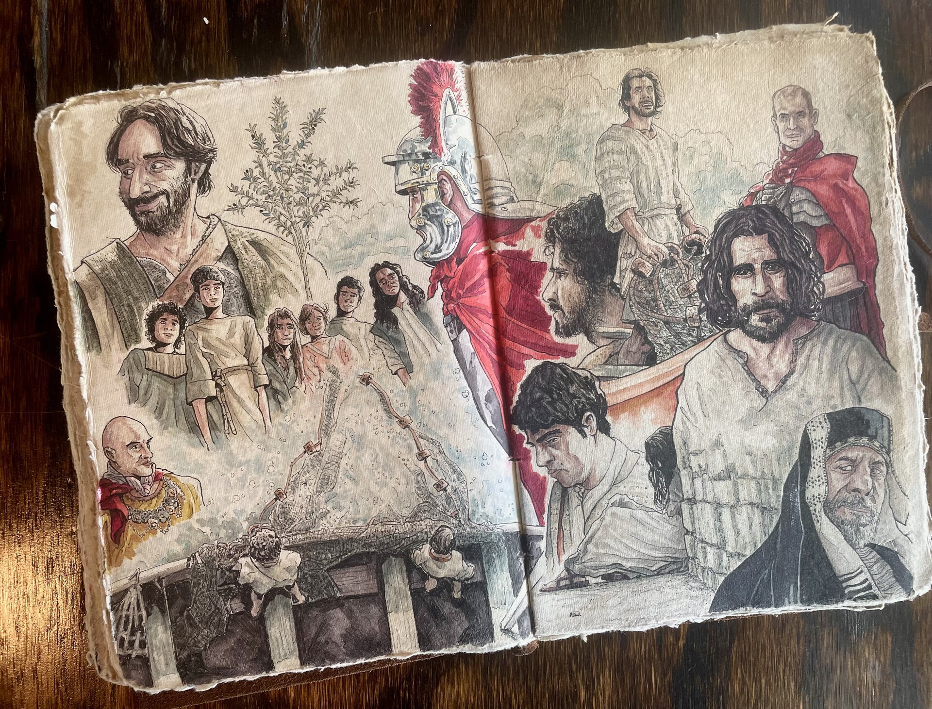 ArtStation - SKETCHBOOK-THE CHOSEN SEASON 1