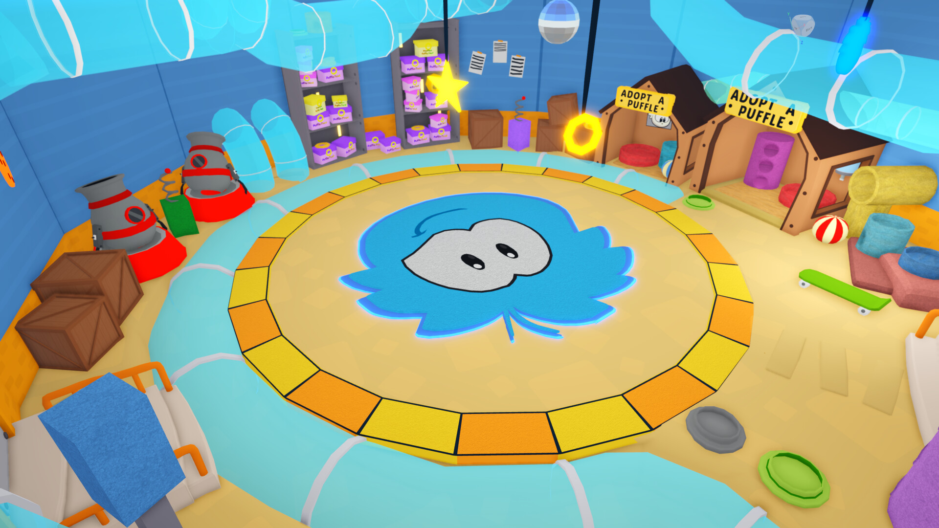 ArtStation - Puffle Shop Commission