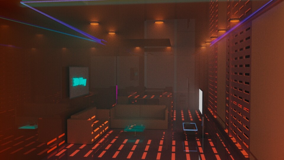 ArtStation - Interior Design Lighting