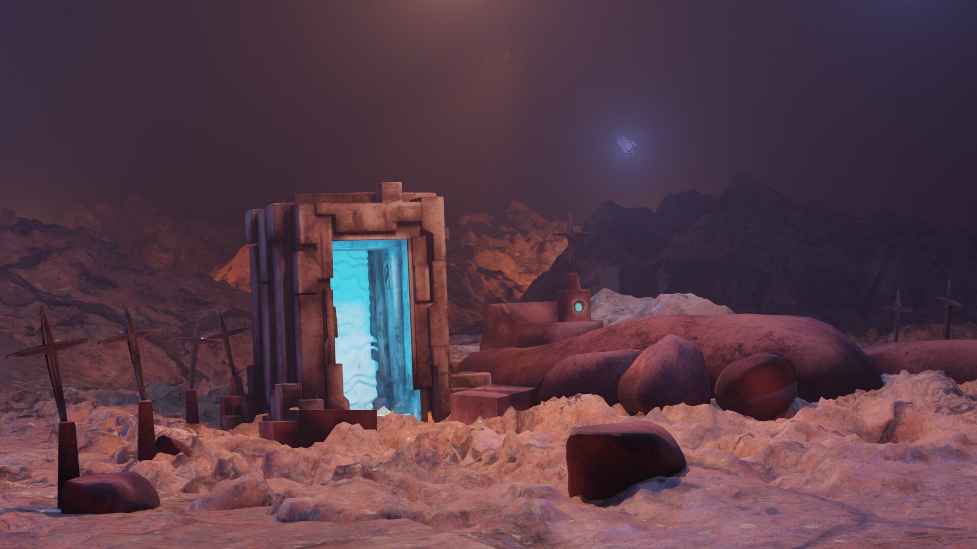 ArtStation - Portal Environment