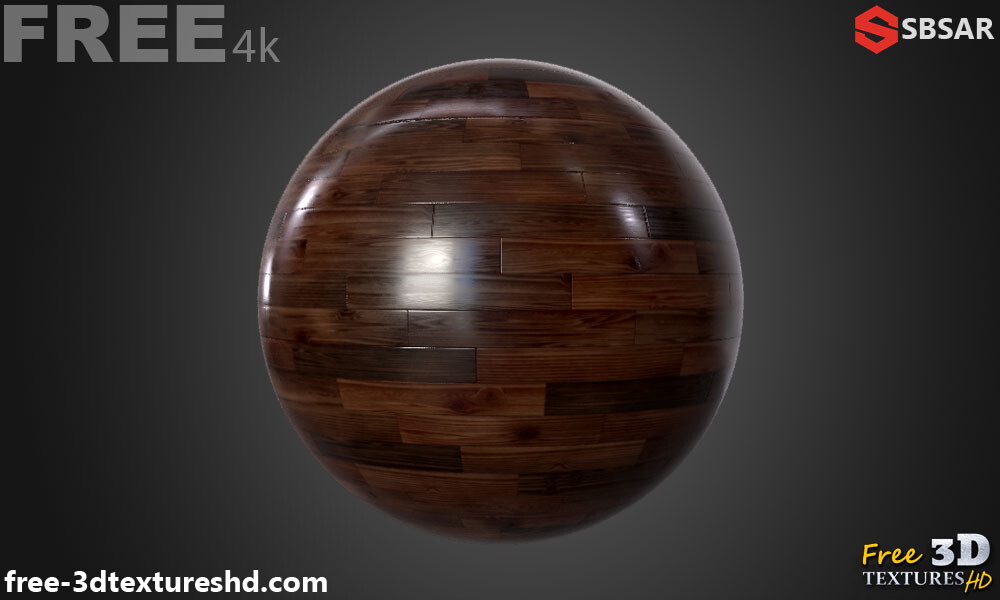 PBR Textures Free Download - Dark Red Wood Floor Parquet PBR Textures ...