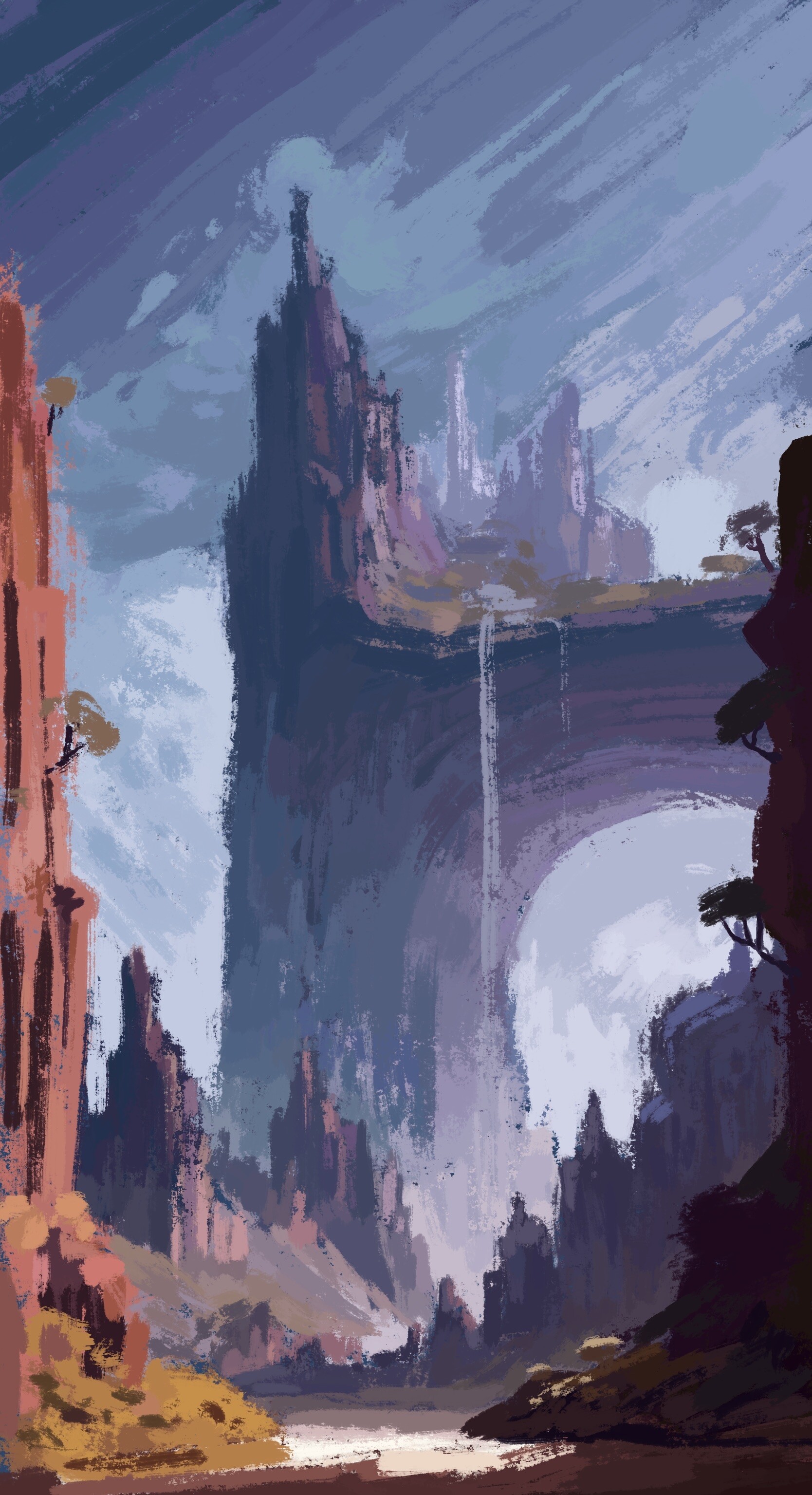 ArtStation - Landscape paintings