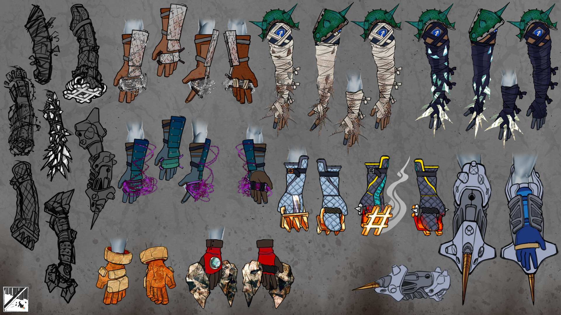 Rowan Sherwin - Grim Tranquility - Weapons