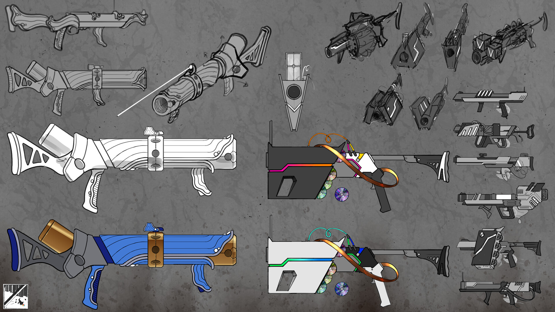 Rowan Sherwin - Grim Tranquility - Weapons